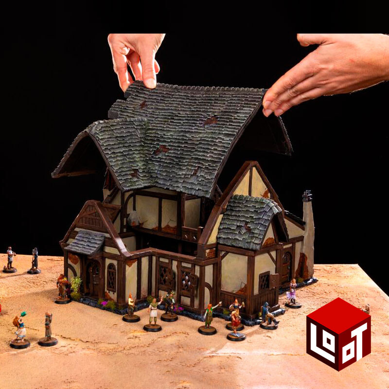 Gabriel Hiibiner - Silent Coin Taproom - Tavern - Miniature Loot Studios