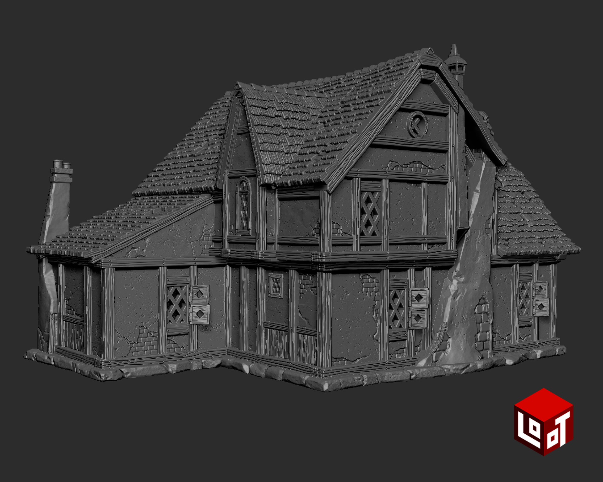 Gabriel Hiibiner - Silent Coin Taproom - Tavern - Miniature Loot Studios