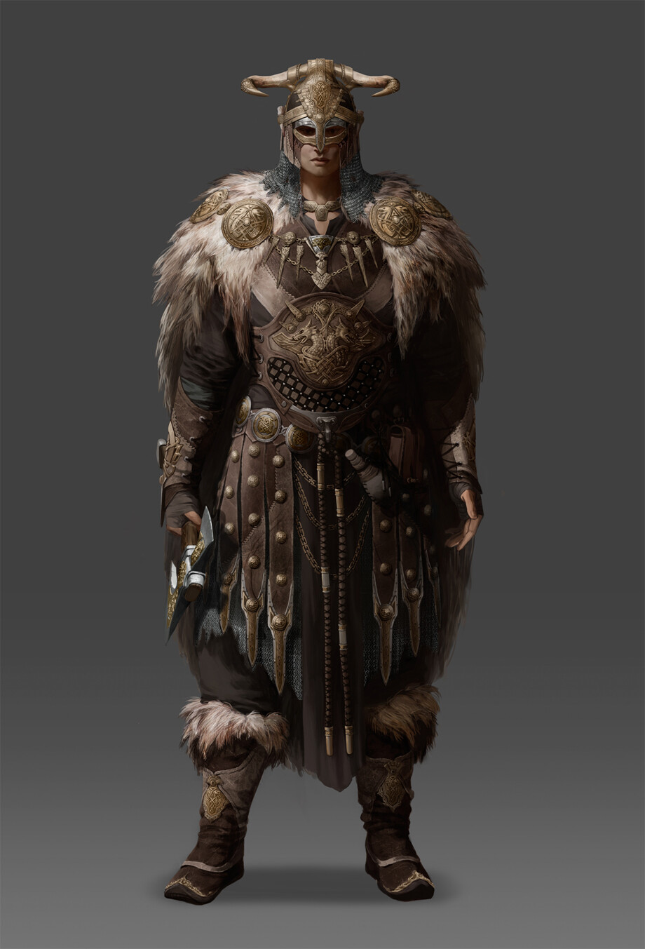 ArtStation - Viking concept 02- Head