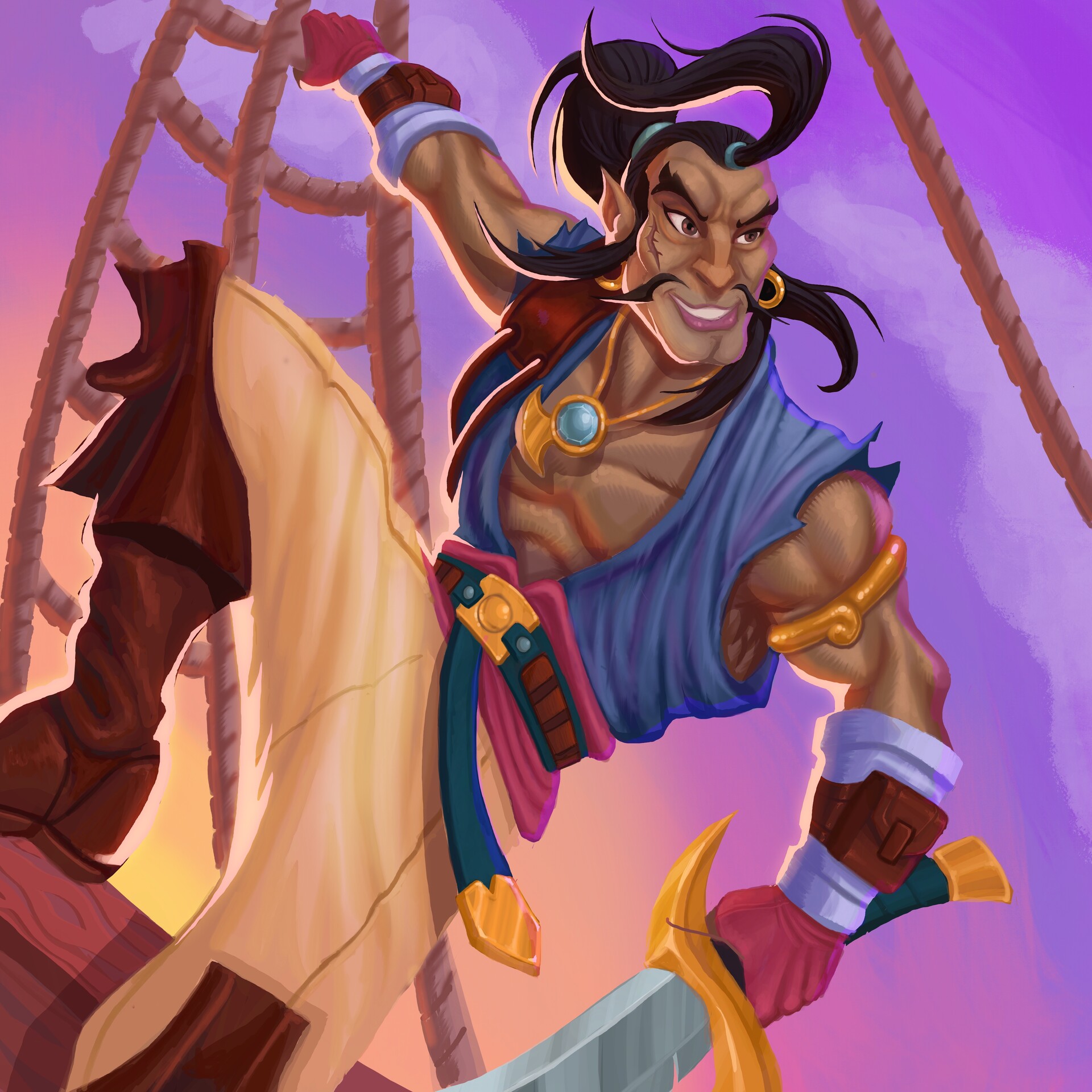 ArtStation - Ioz - Pirates of Dark Water Fan Art