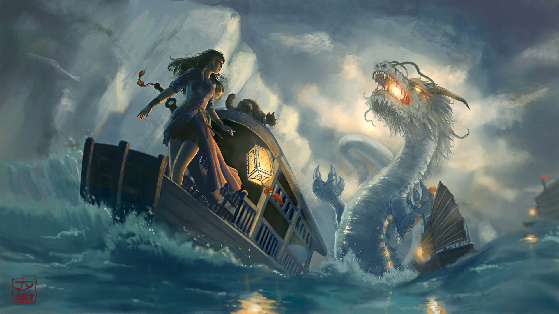 ArtStation - Sea Dragon