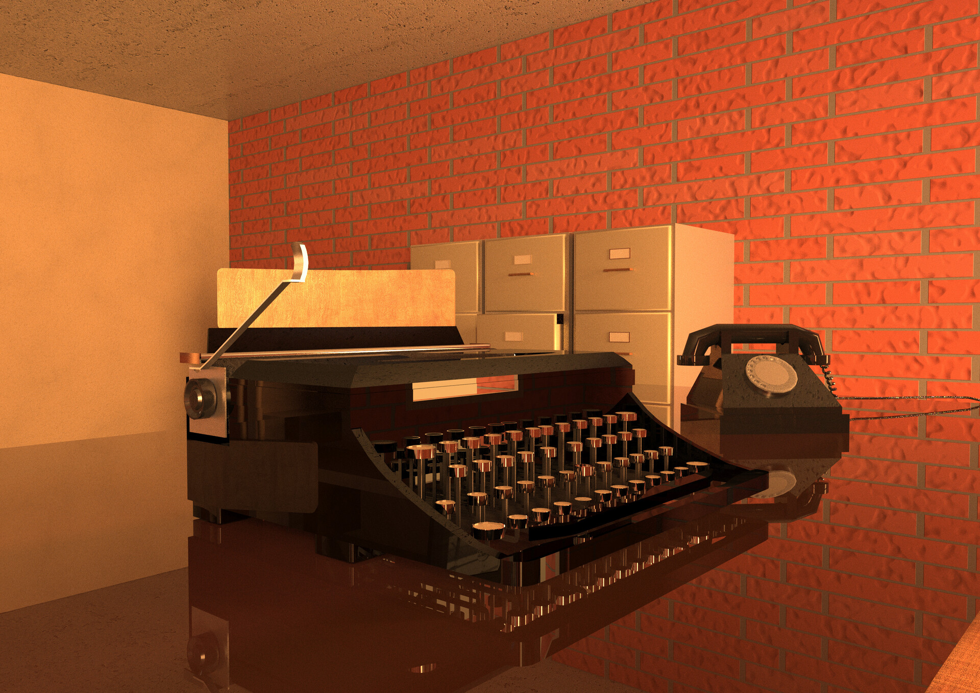 ArtStation - Detective's office