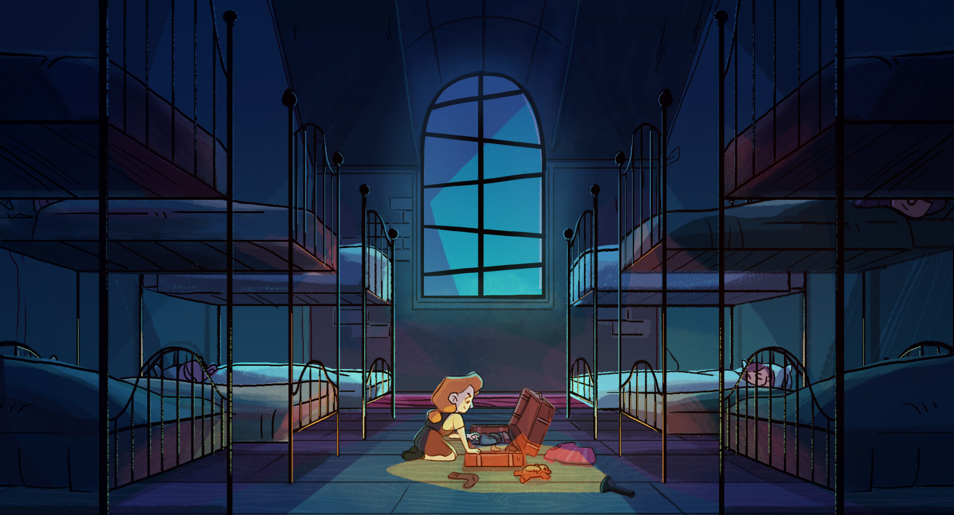 Noémie Paul - GHOSTSHEEP PART I / KEYSHOT AND BACKGROUND