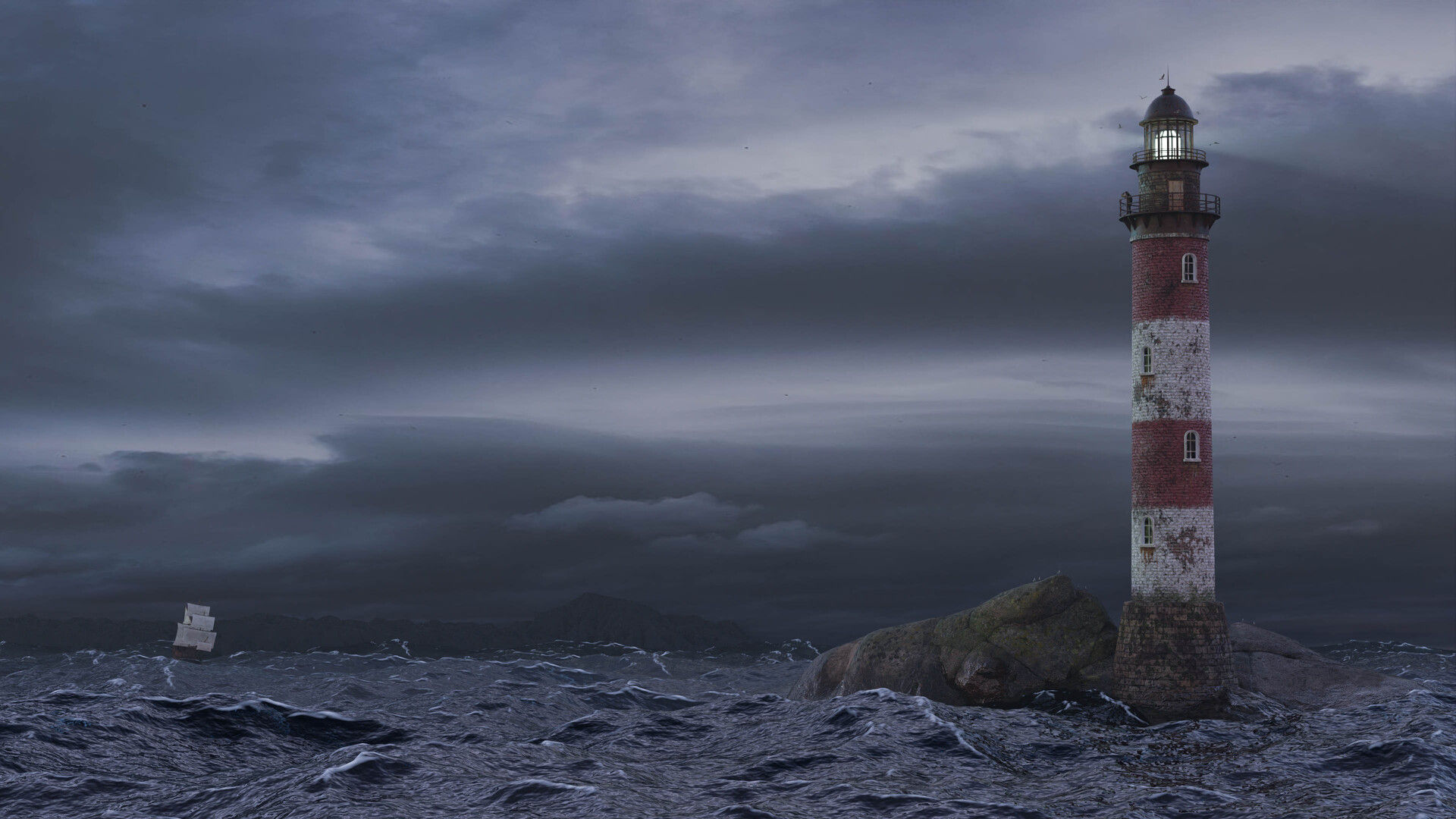 ArtStation - Old Lighthouse