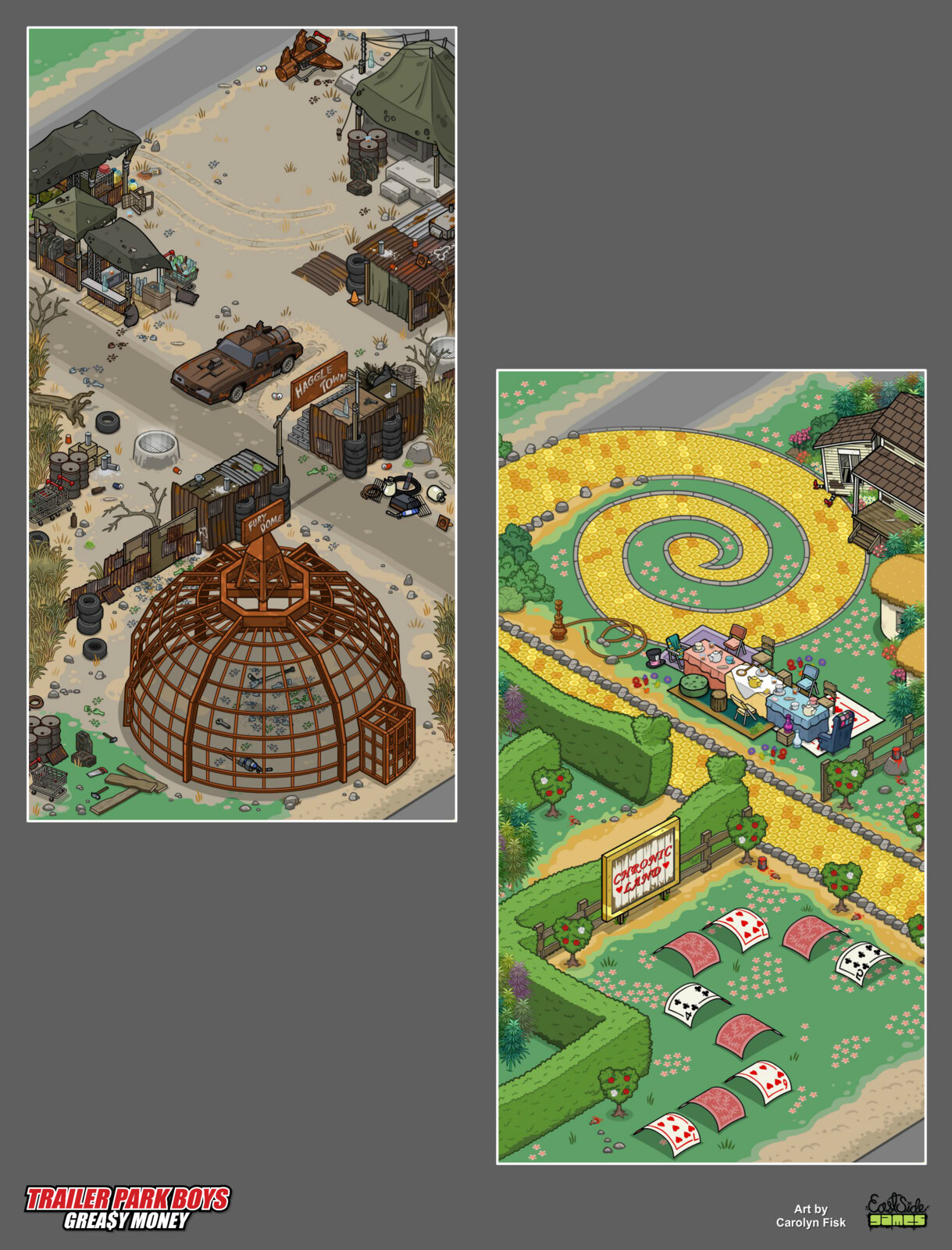Carolyn Fisk - Trailer Park Boys: Greasy Money (Map Screens)