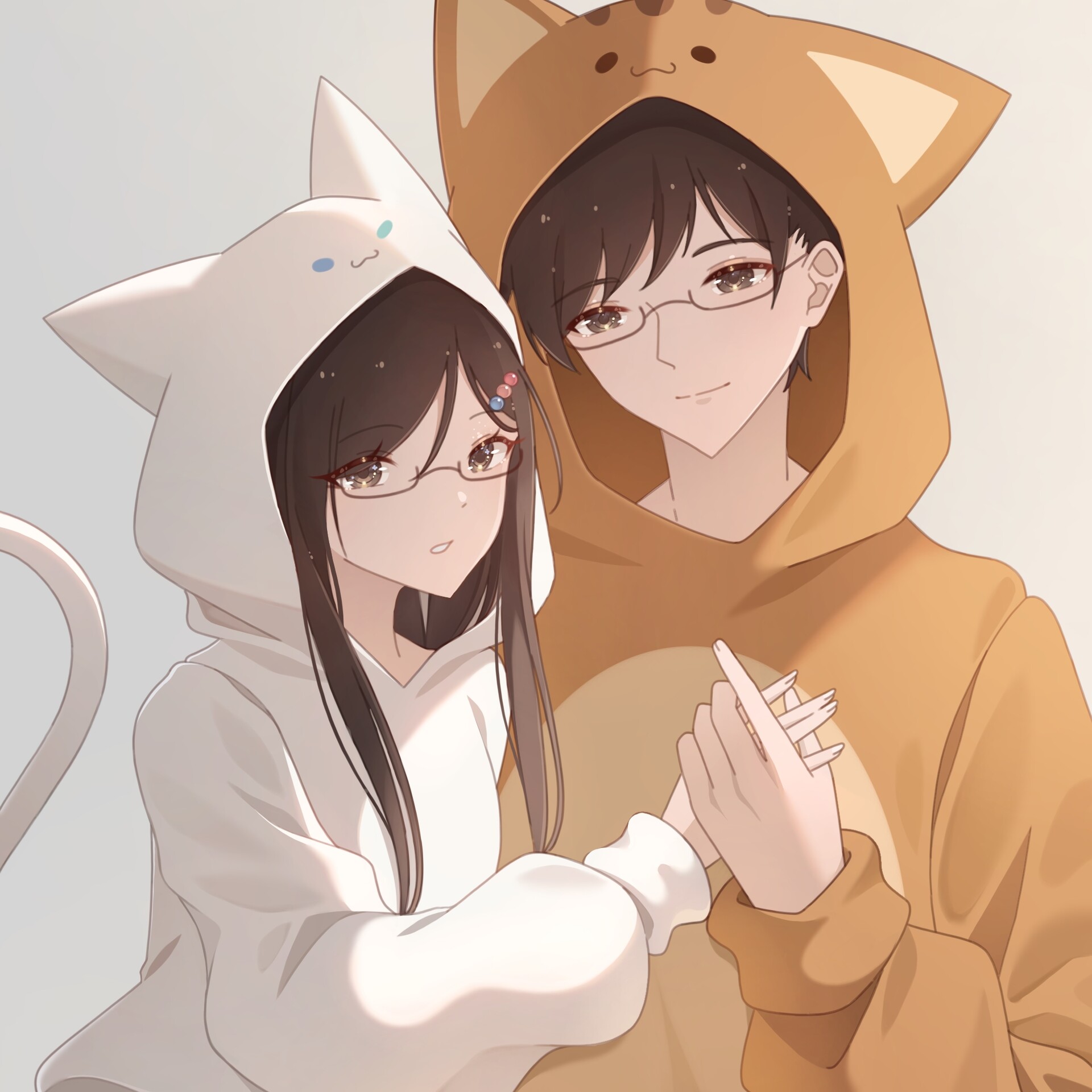 ArtStation - Anime Style Couple Art Piece - Open Commission