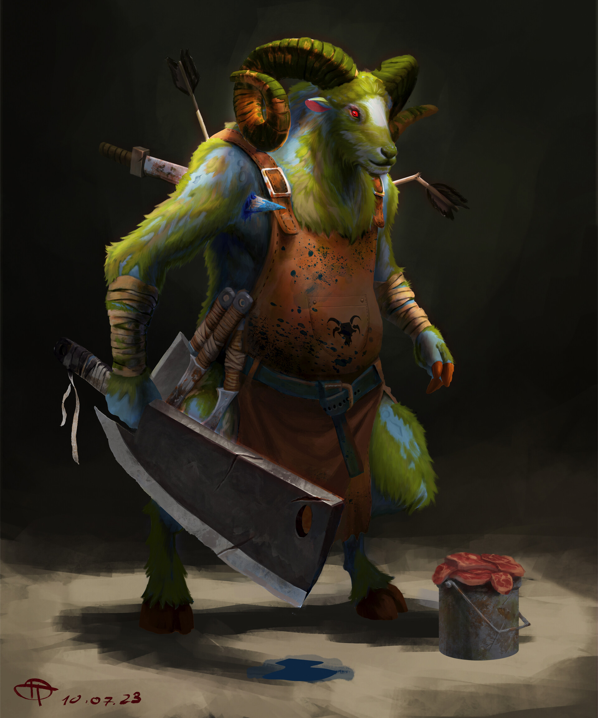 ArtStation - AWO 06: Butcher of the demon lands