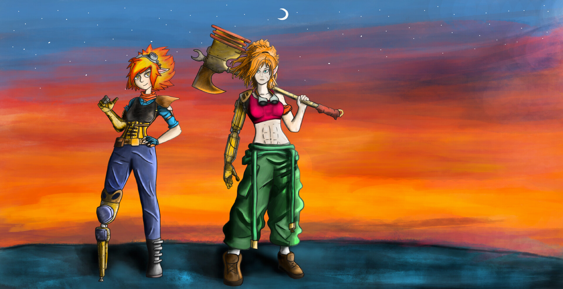 ArtStation - Leonie and Ameline