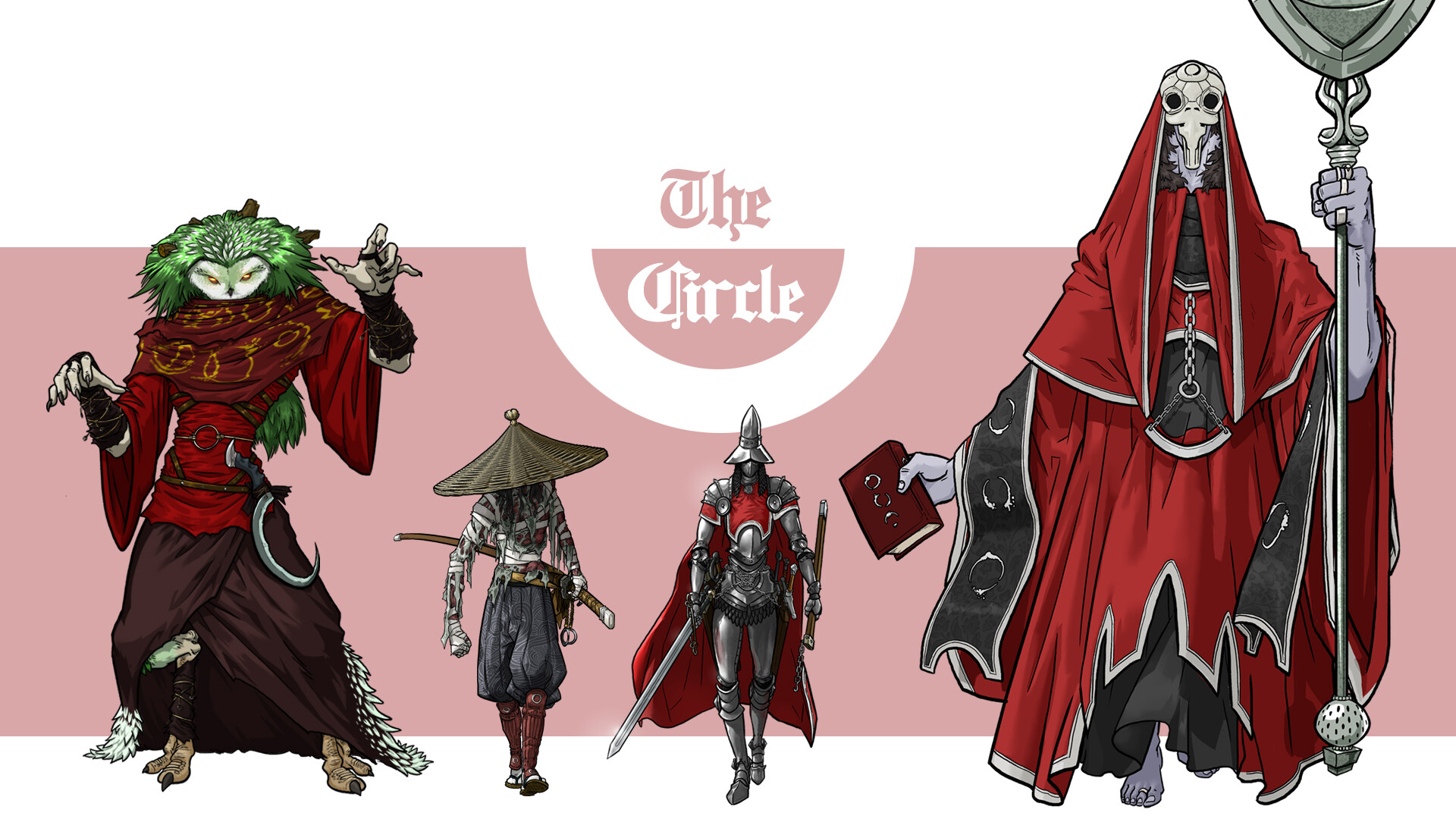 ArtStation - The circle - character designs