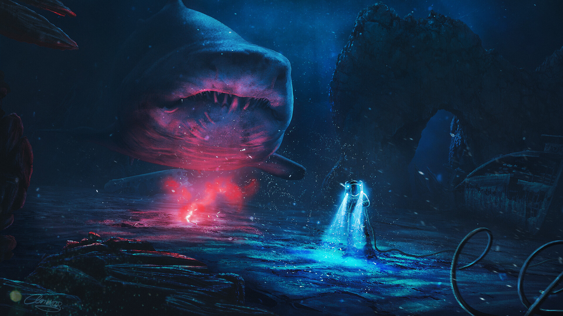 ArtStation - The Megalodon