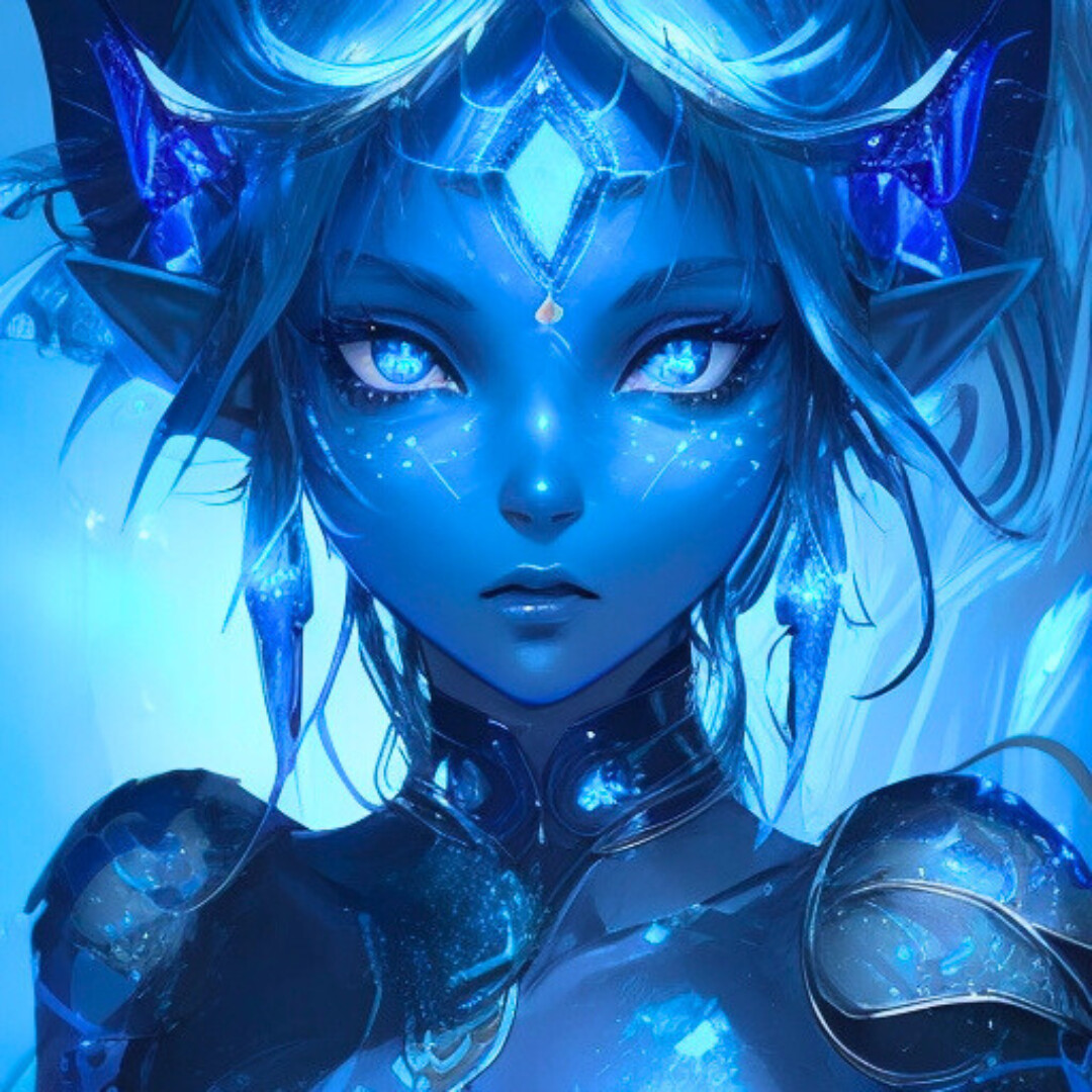 ArtStation - Dark fantasy forest avatar