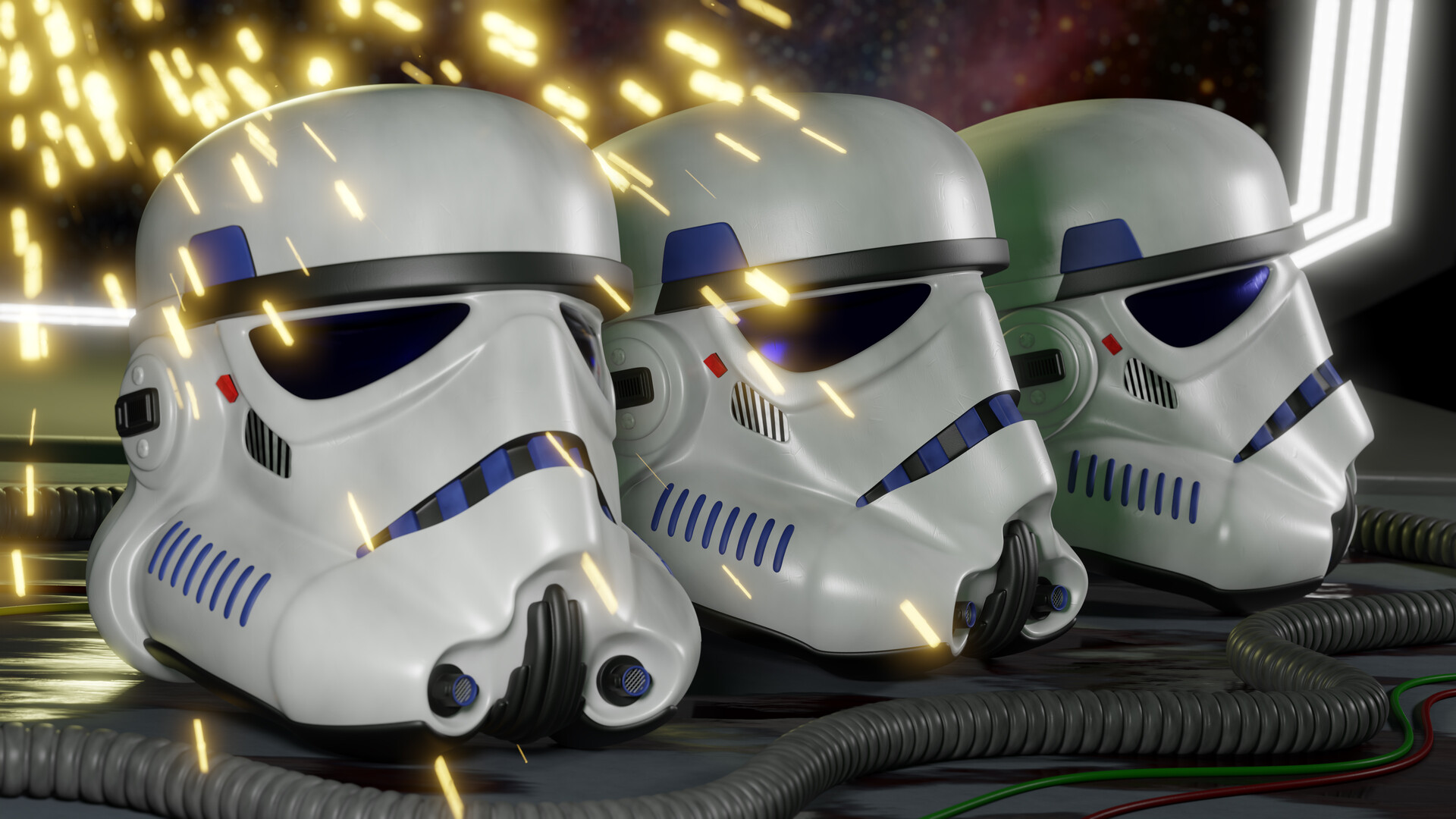 ArtStation - Stormtrooper helmets