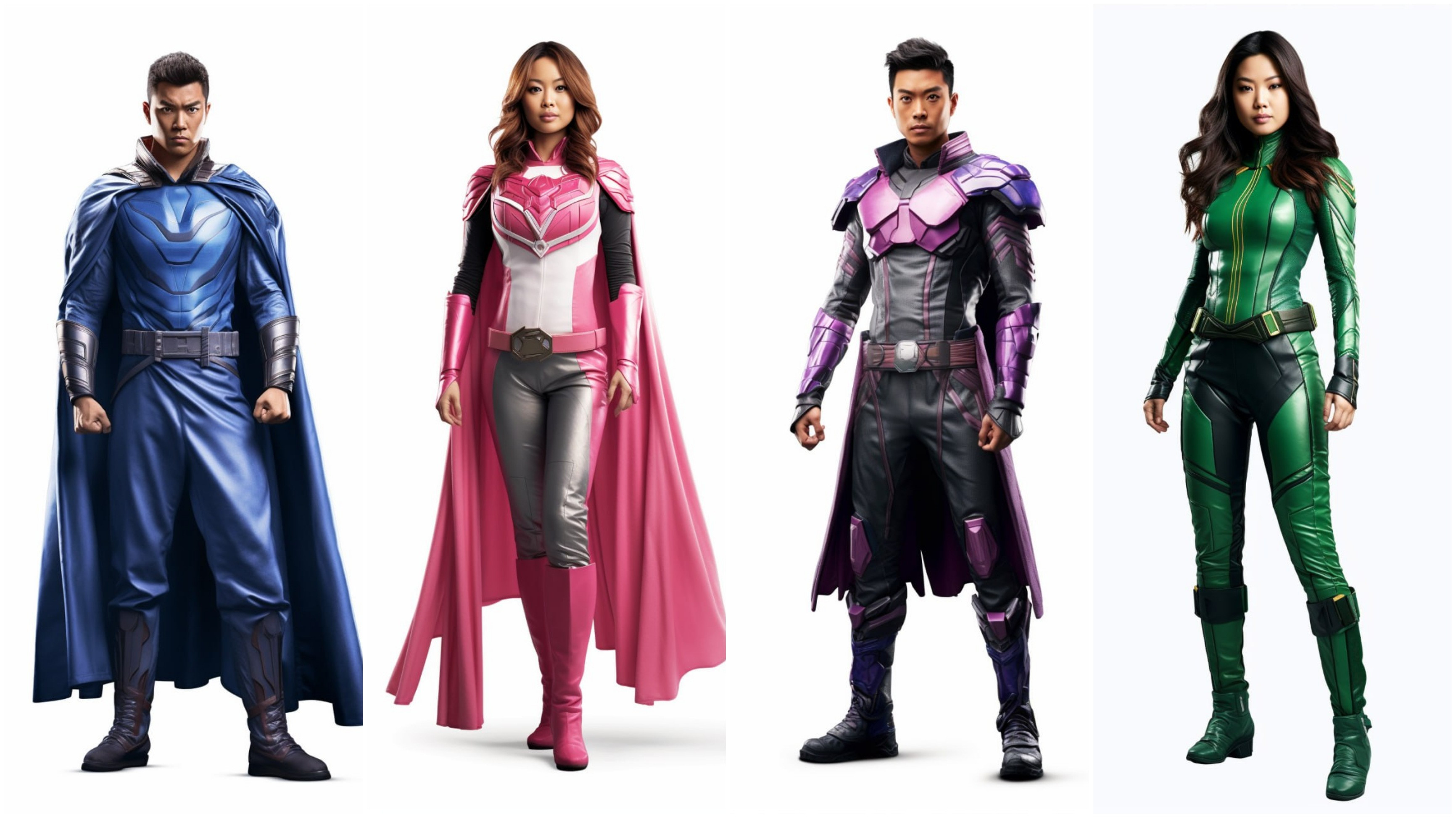 Concept Art - +370 Chinese Super Heroes Character Concept(4k)