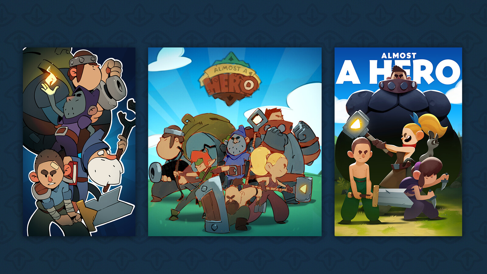 Aleksandr Pushai - Almost A Hero Game. Game Illustrations. 2016-2020