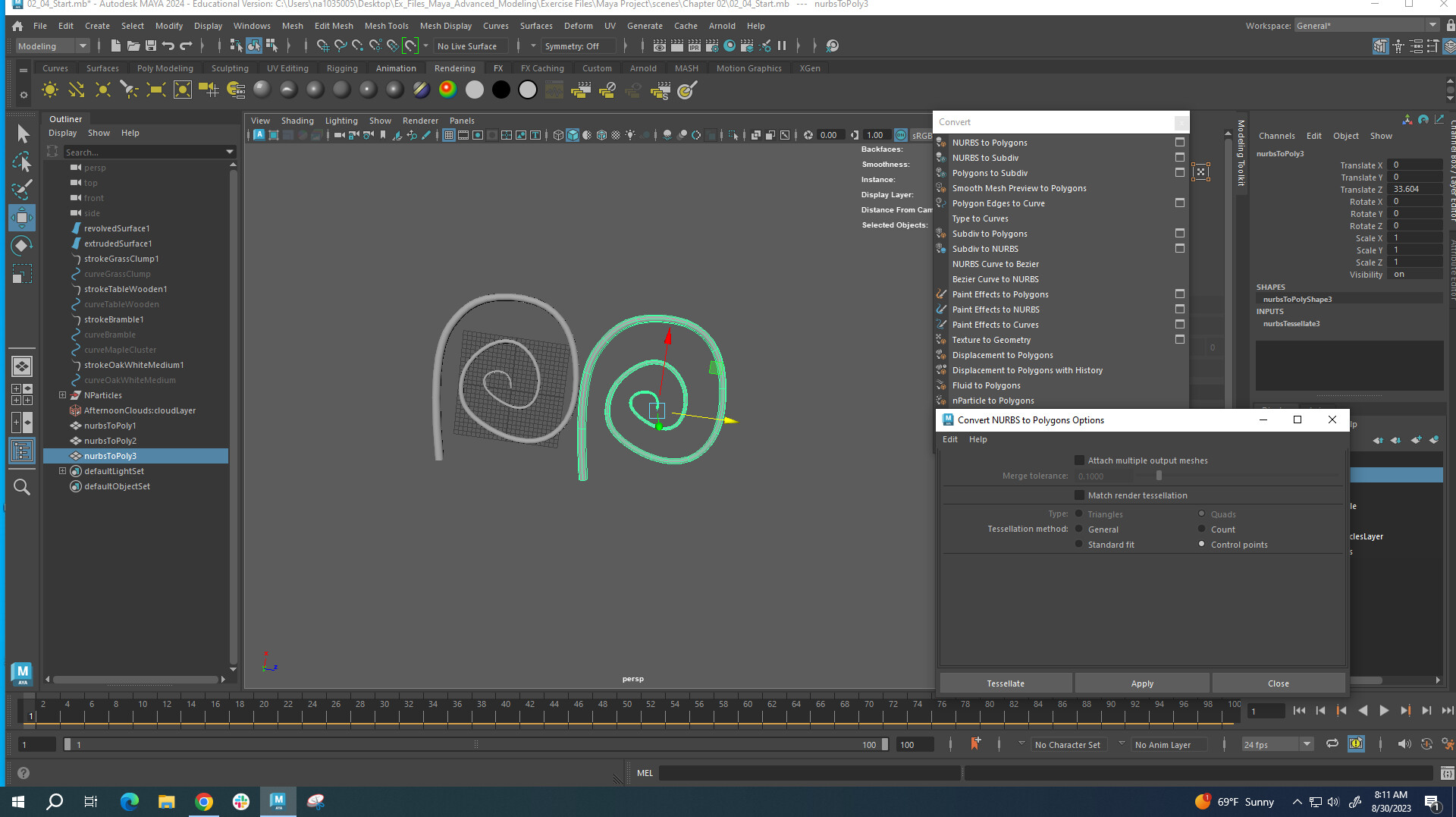 ArtStation - Maya: Advanced Modeling course