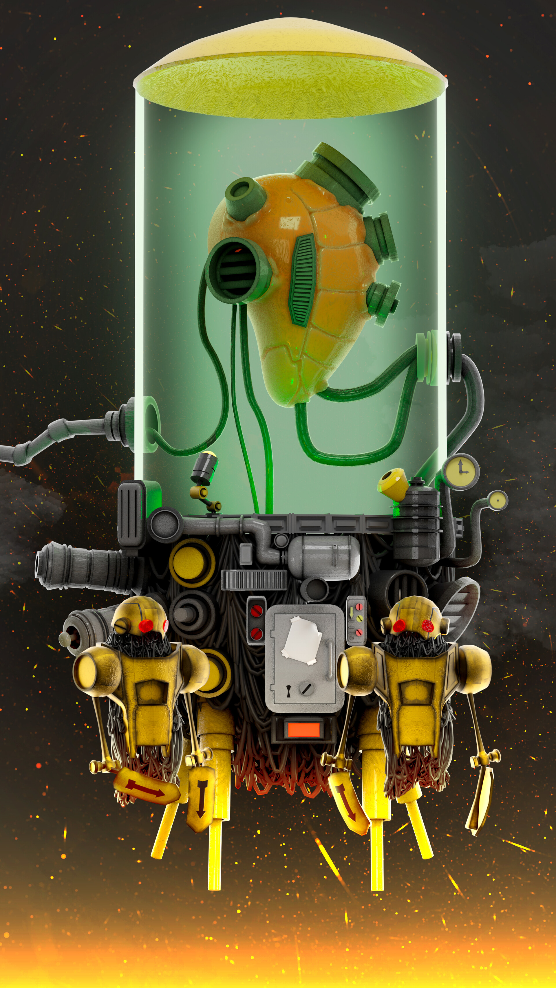 ArtStation - robot-heart