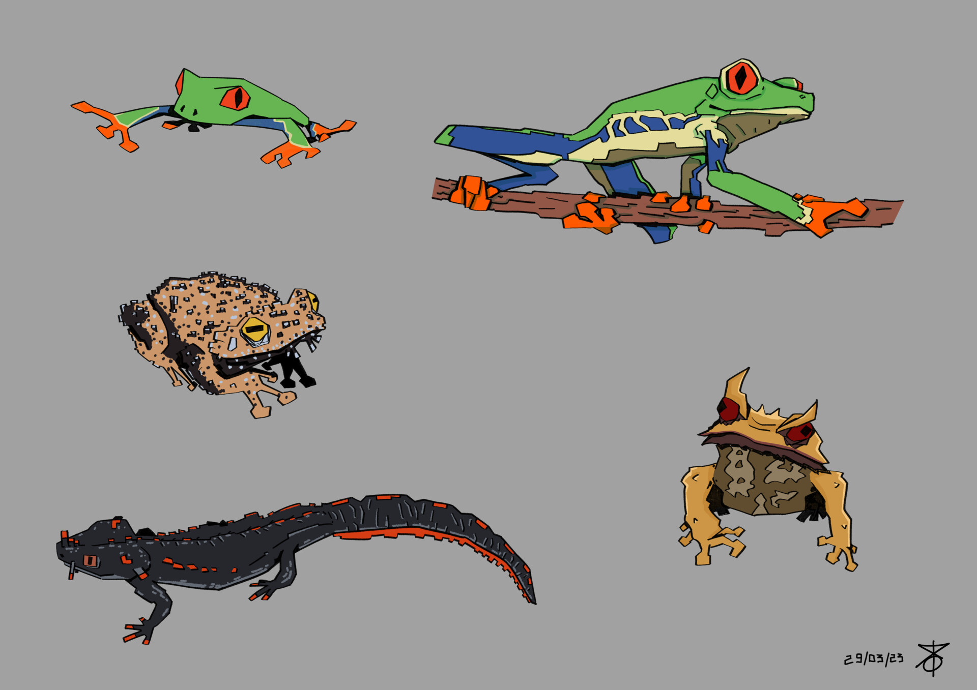 ArtStation - Geo_Animals