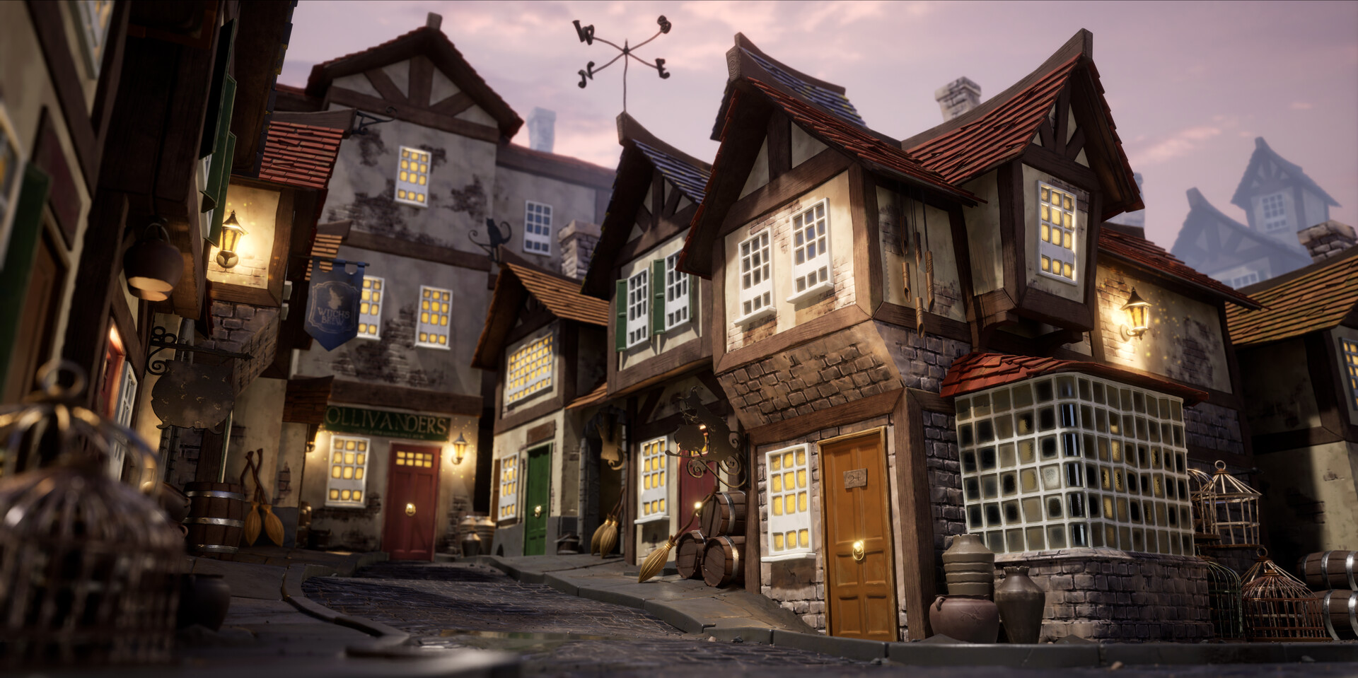 ArtStation - Diagon Alley