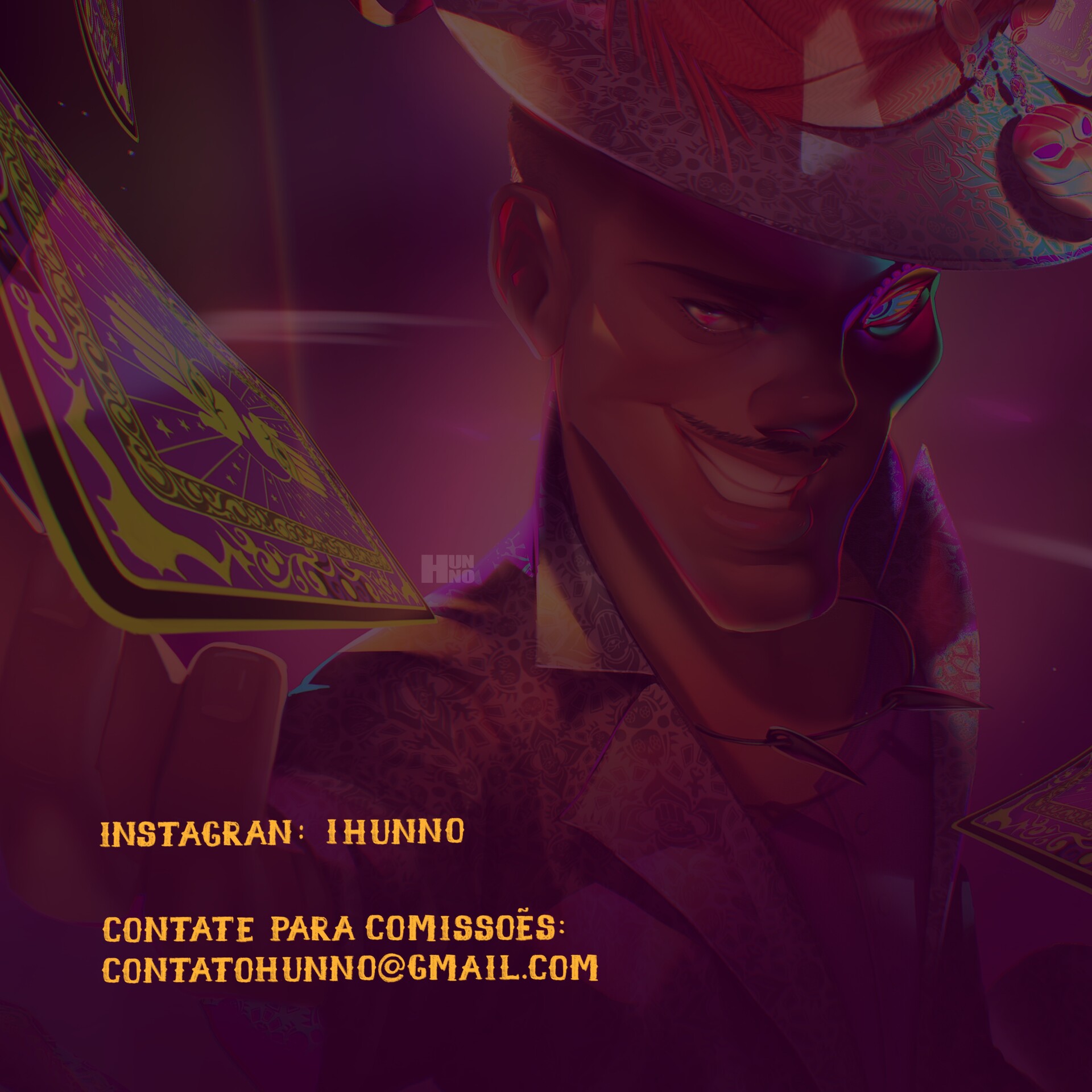 Hunno - Fanart- Dr. Facilier