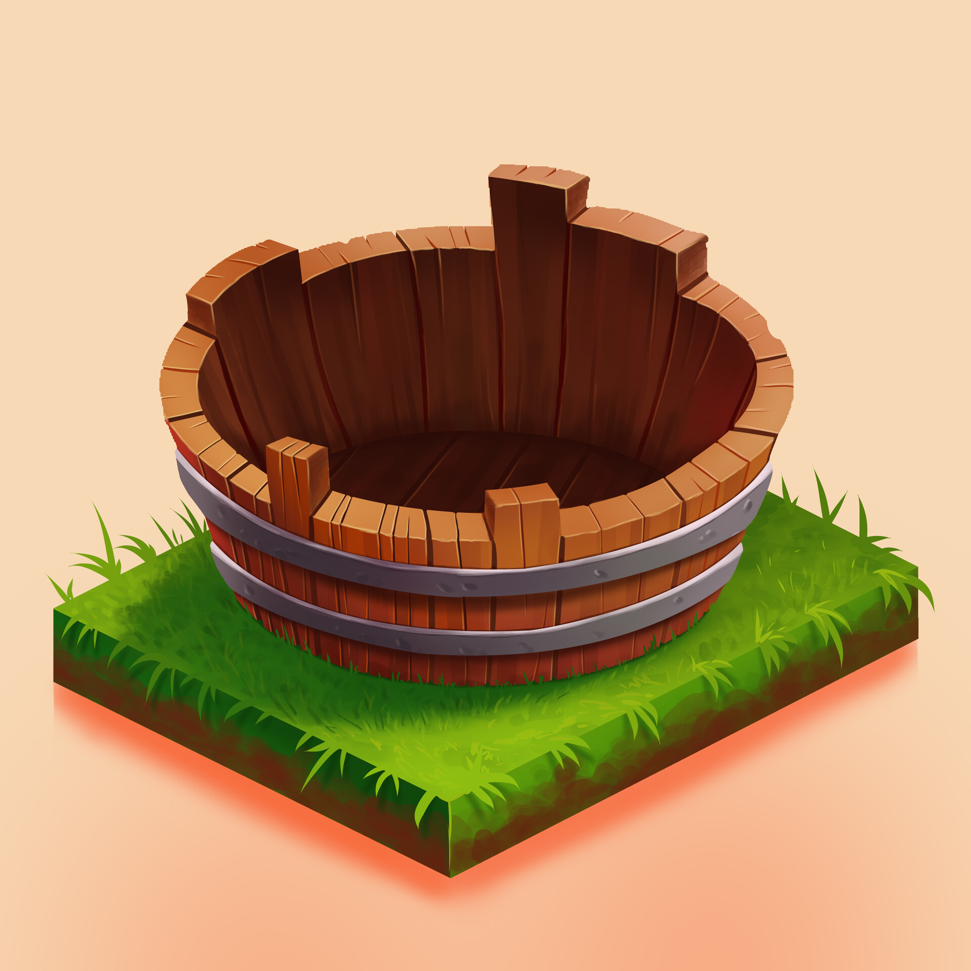 ArtStation - Bucket. Game props.