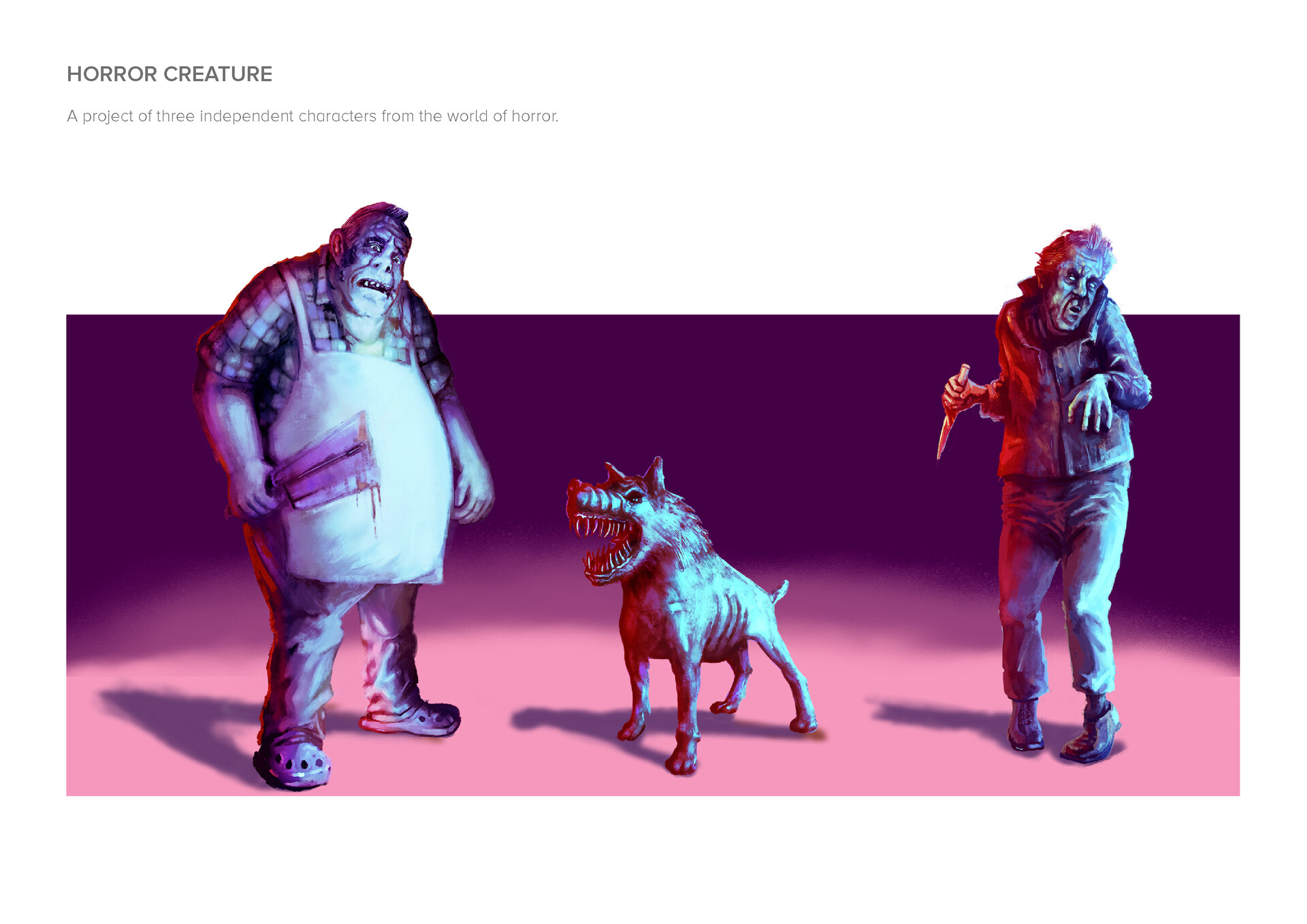 ArtStation - HORROR CREATURE