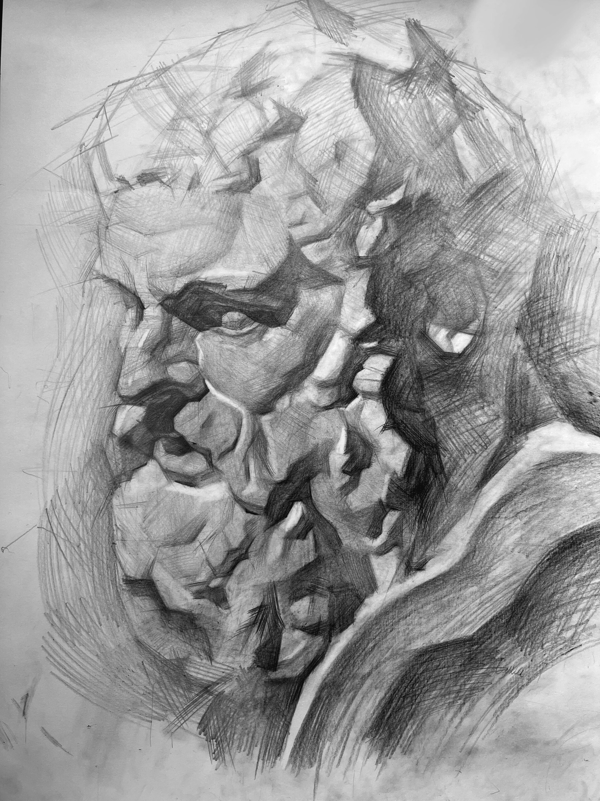 ArtStation - Gypsum Statue Portraits