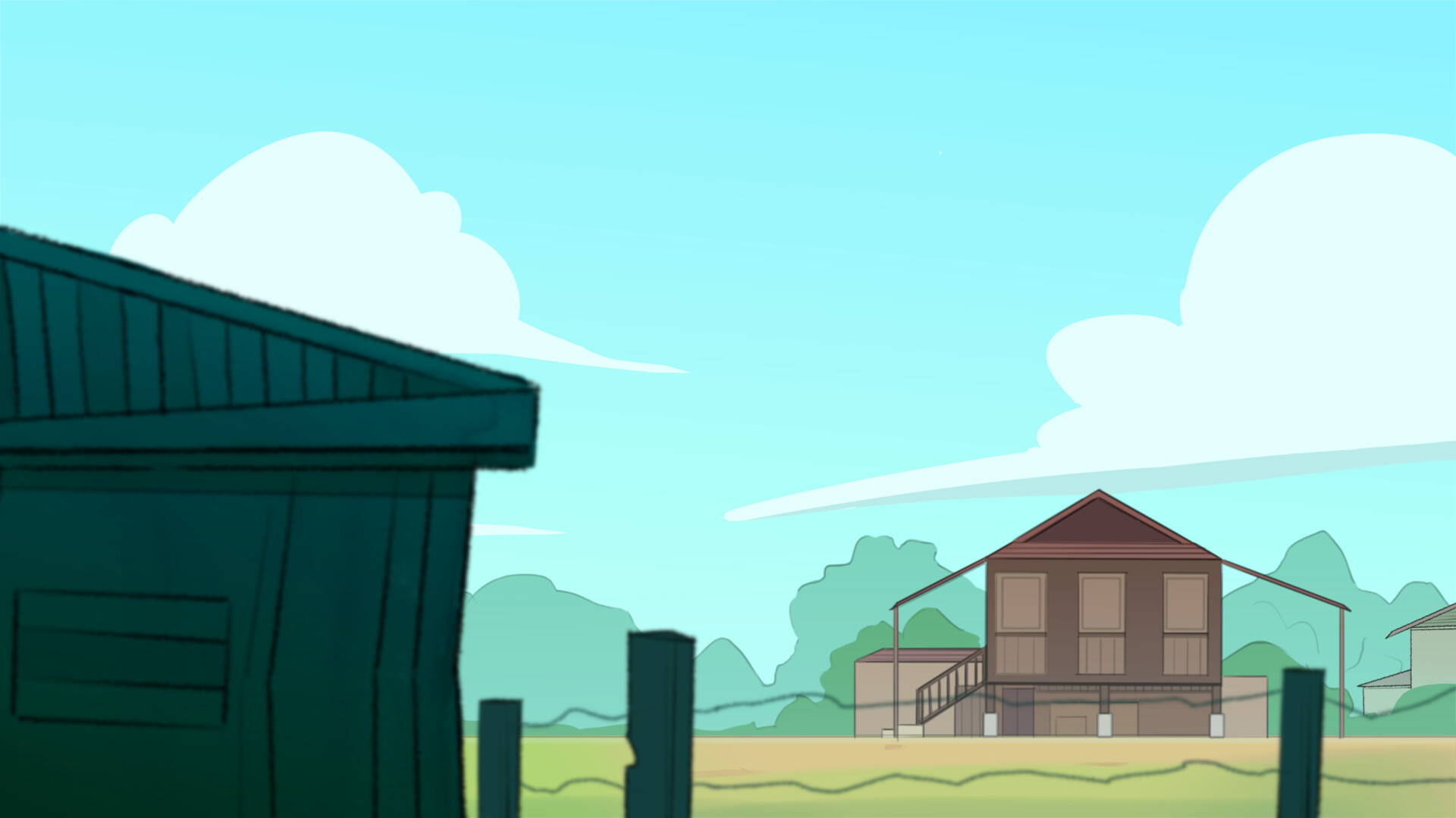 ArtStation - Village Background 02