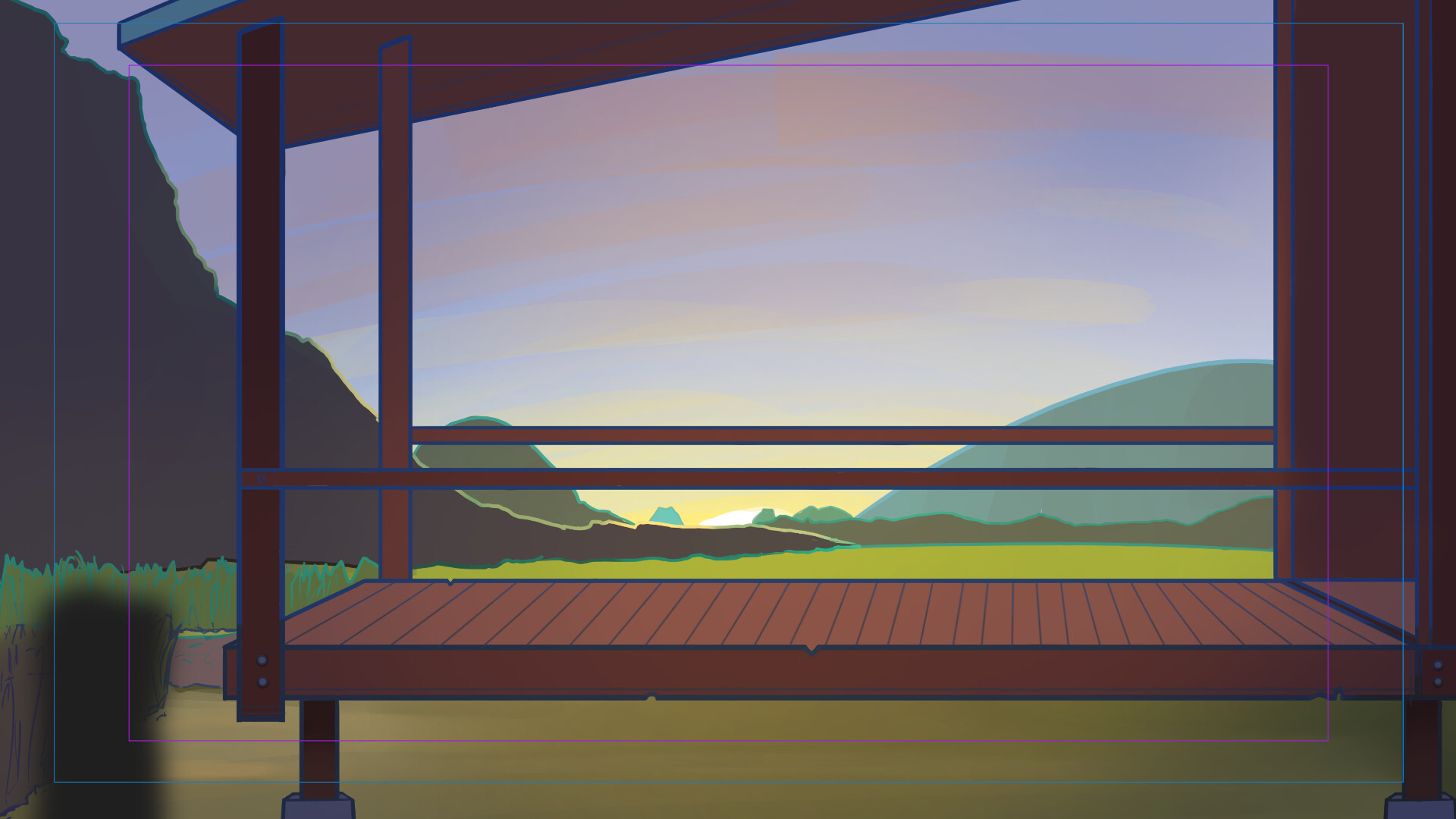 ArtStation - Village Background 03