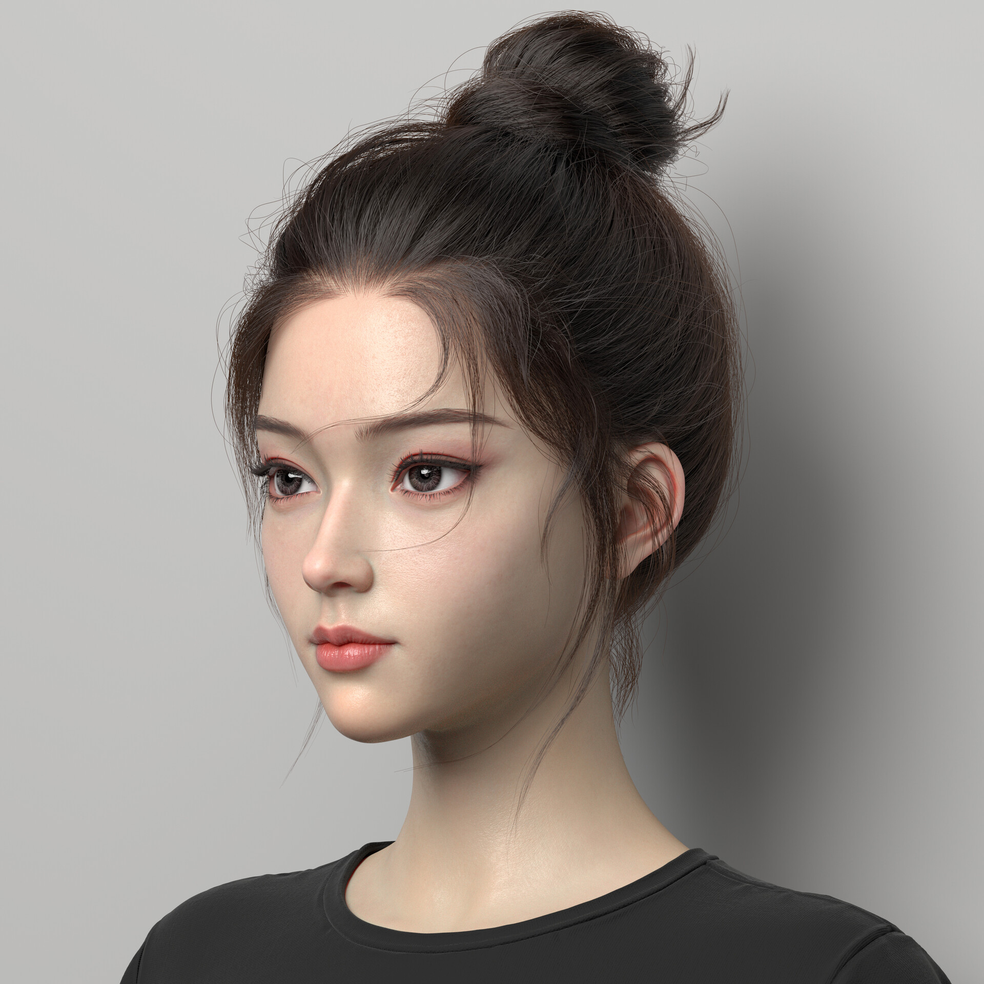 Chenxi Shen - 丸子头女孩