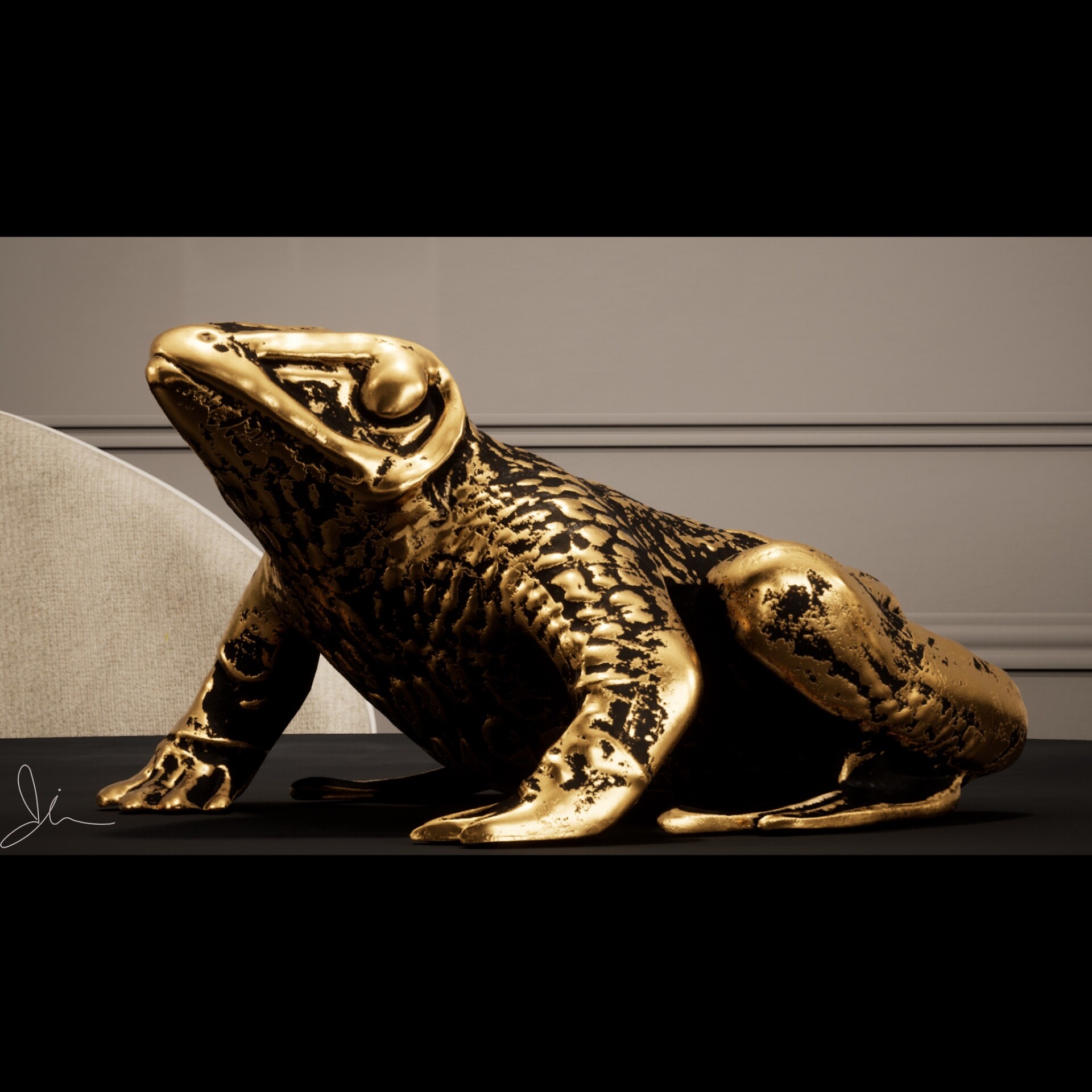 ArtStation - Frog 3d sculpting