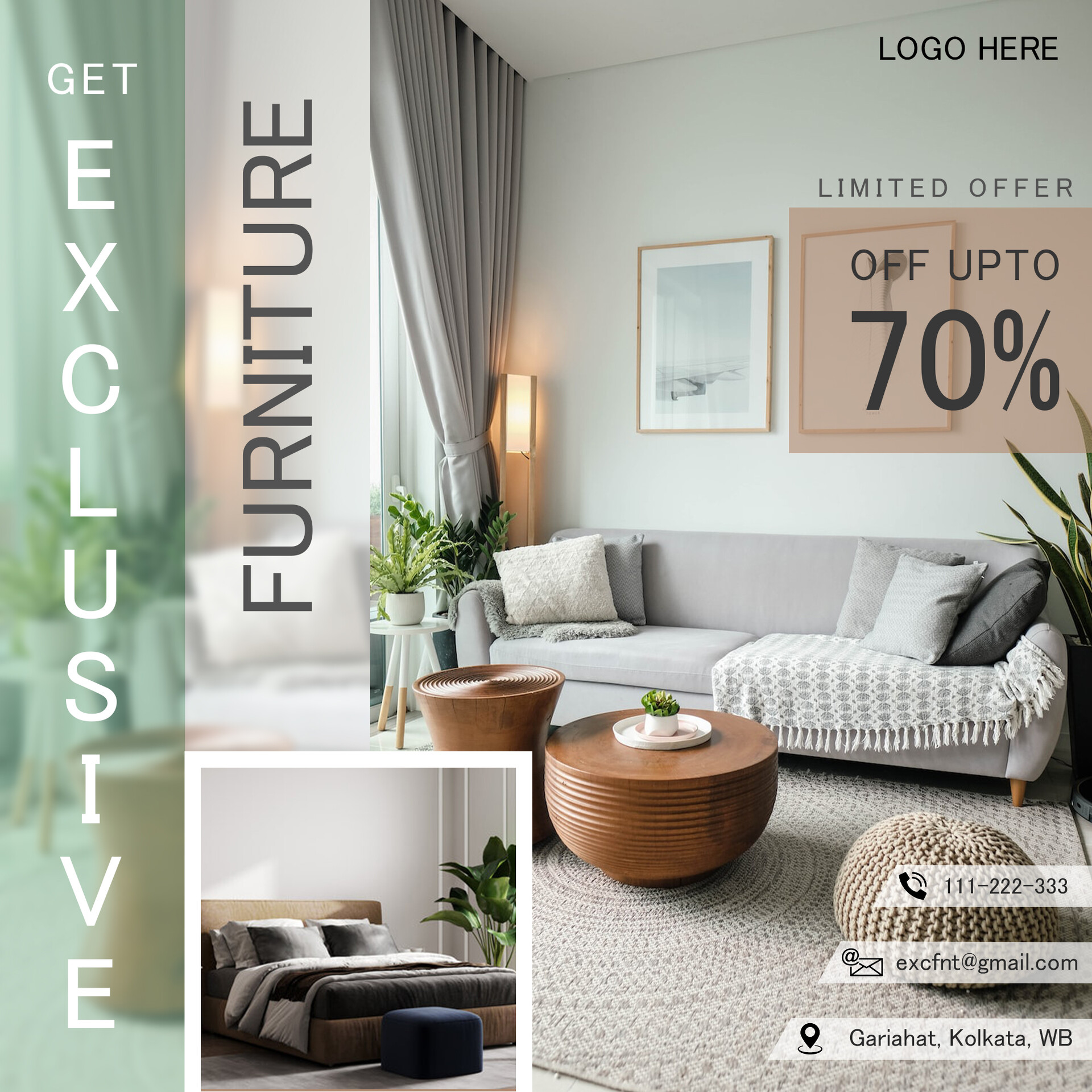 ArtStation - FURNITURE ADVERTISEMENT POSTER