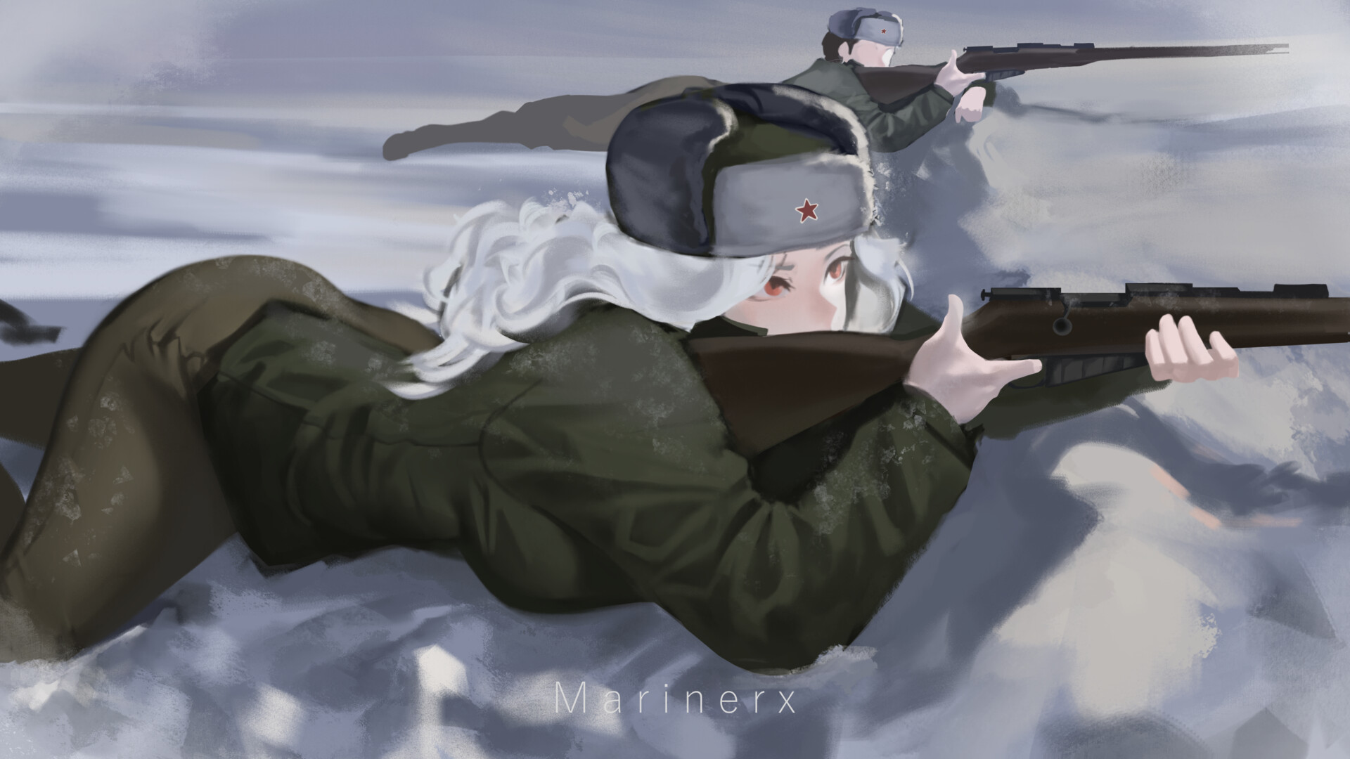 ArtStation - Soviet Sniper Ciarán