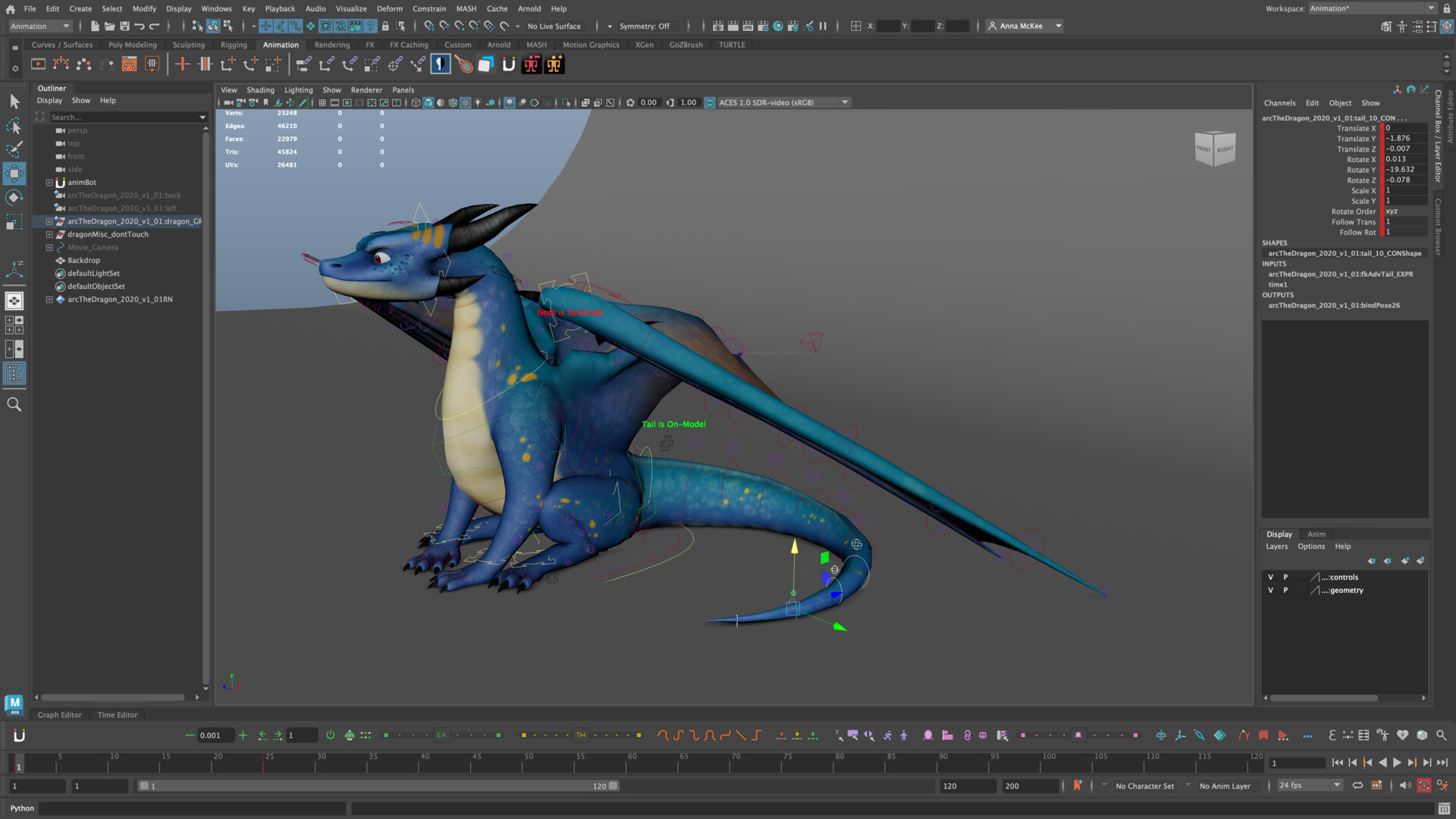 Anna McKee - Dragon Dog - POLISH + BREAKDOWN