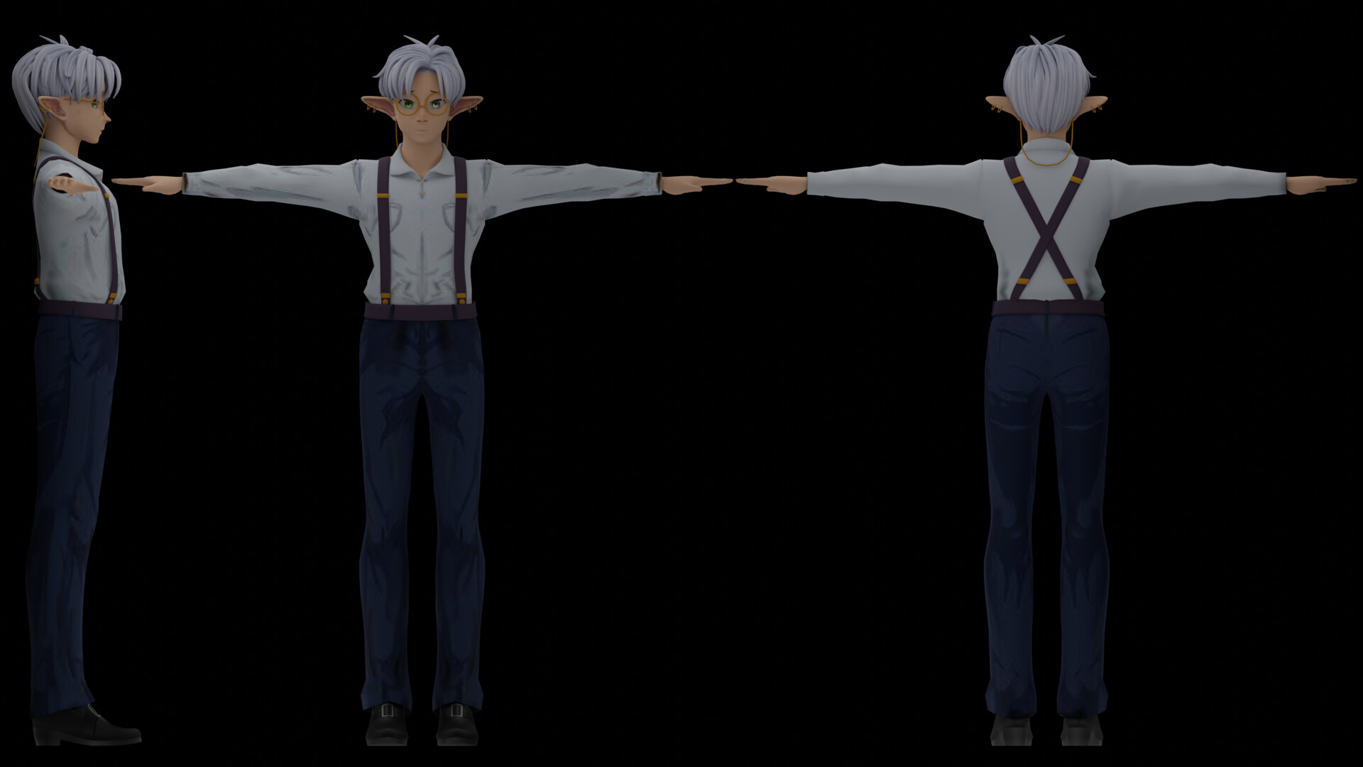 ArtStation - OLD MAN VRCHAT AVATAR