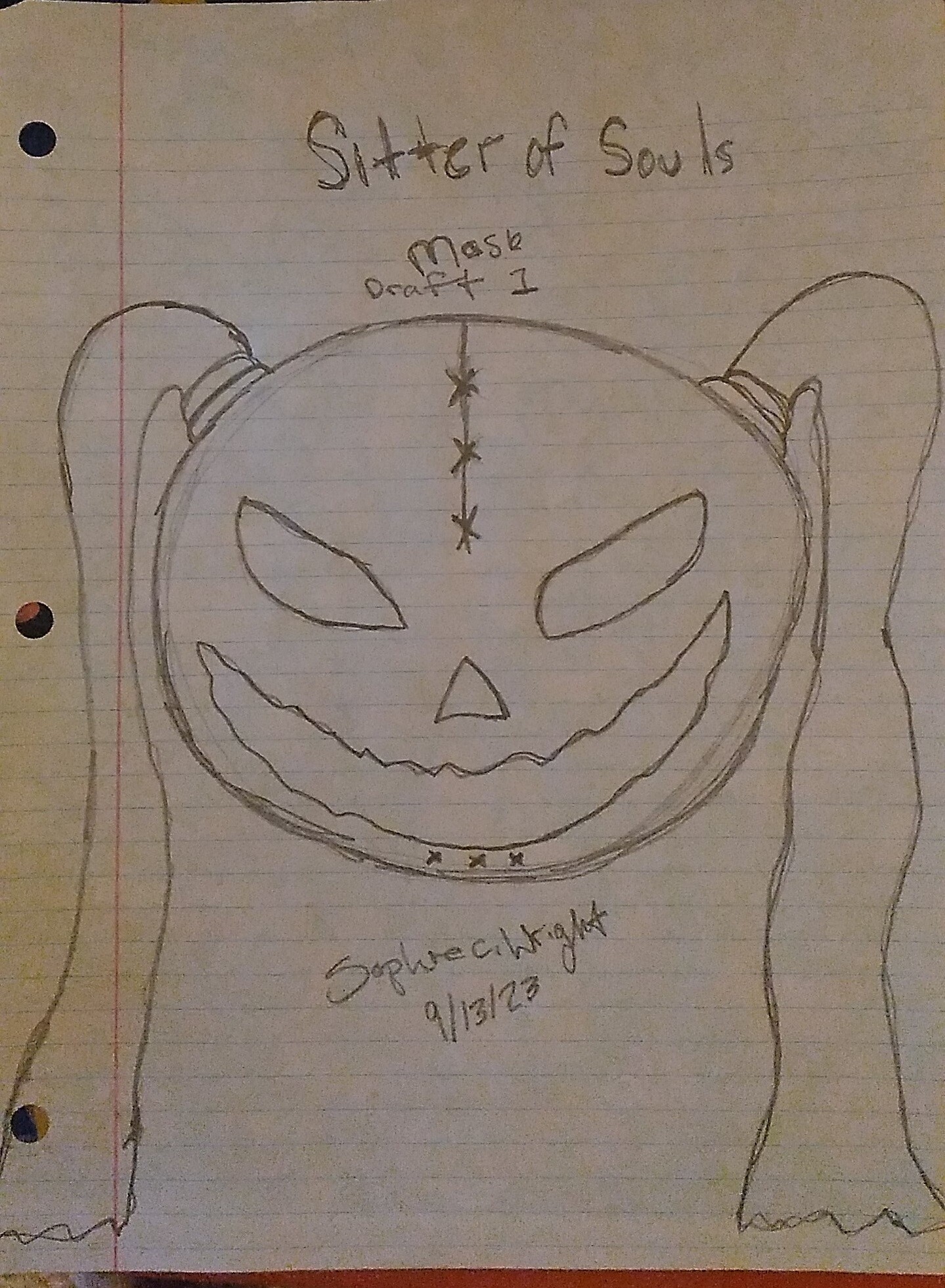 ArtStation - Sitter Of Souls Mask Draft 1