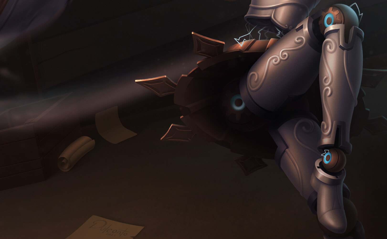 Andrew Turok - Orianna in the workshop - League of Legends fan art