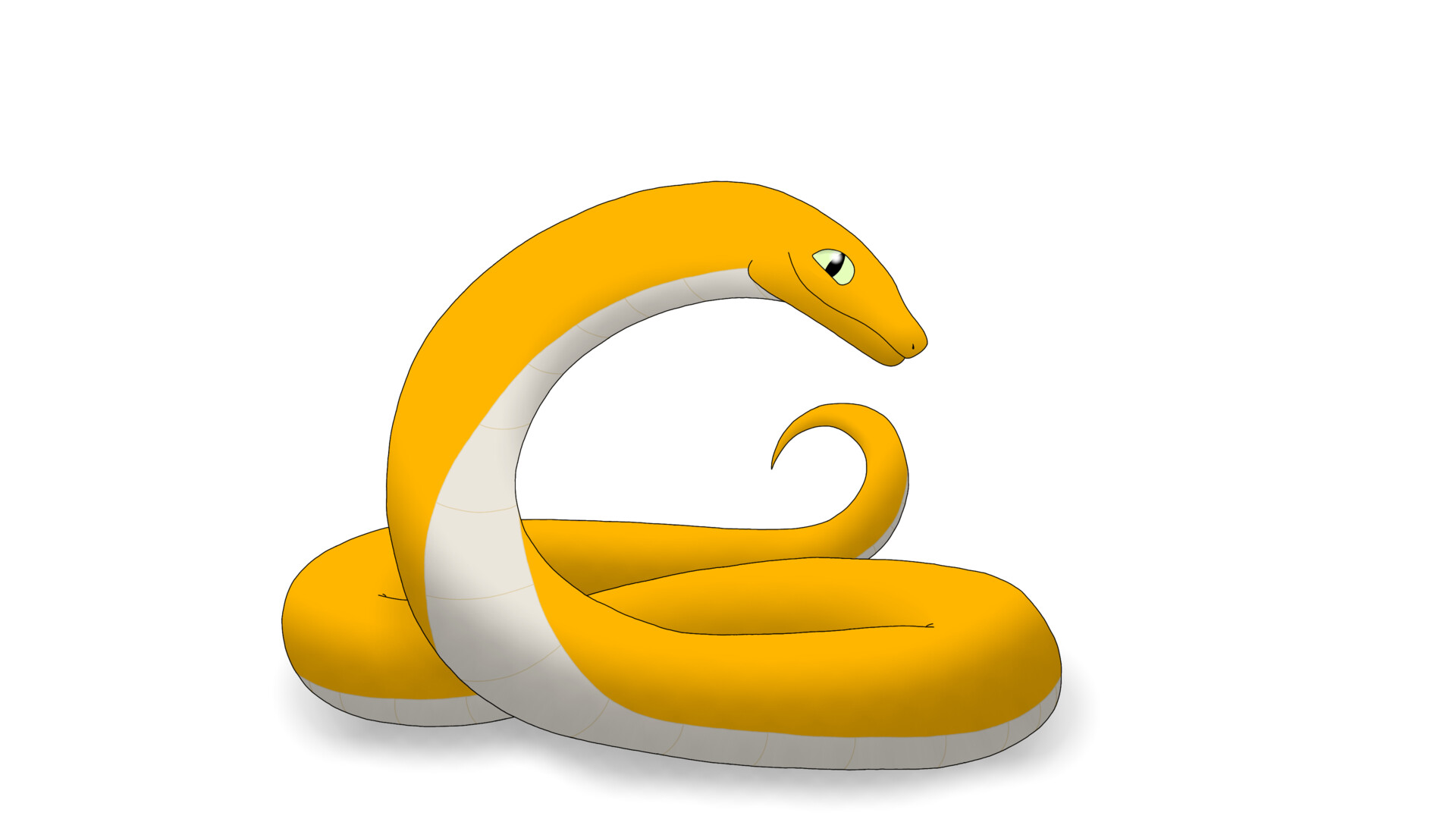 ArtStation - Snake (new tablet practice)