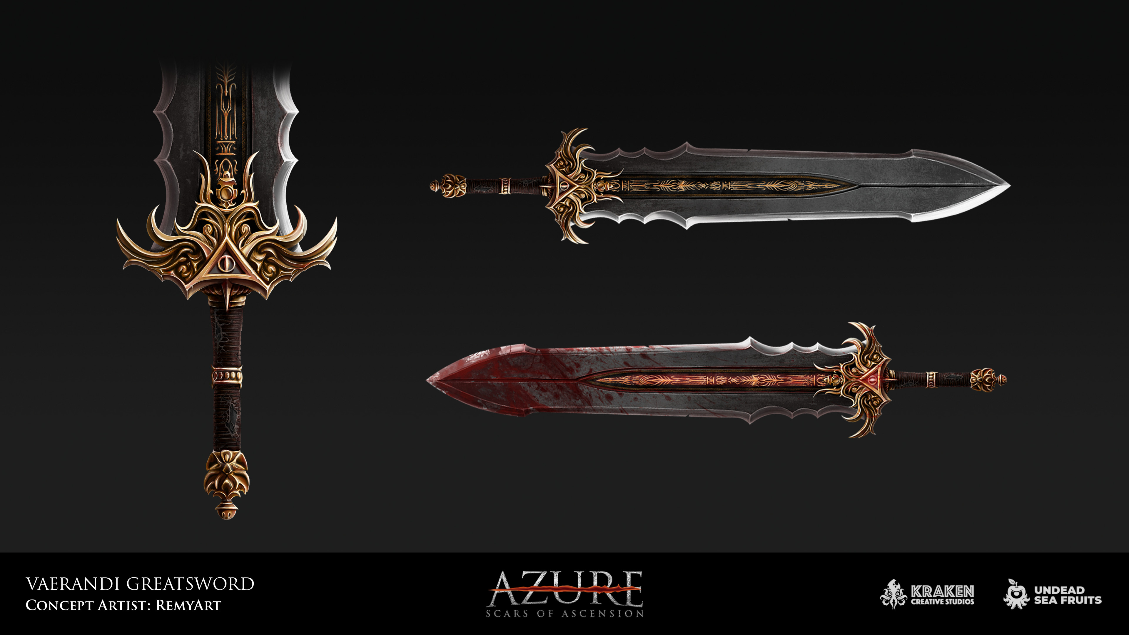 Kraken Creative Studios - Vaerandi Greatsword - Concept