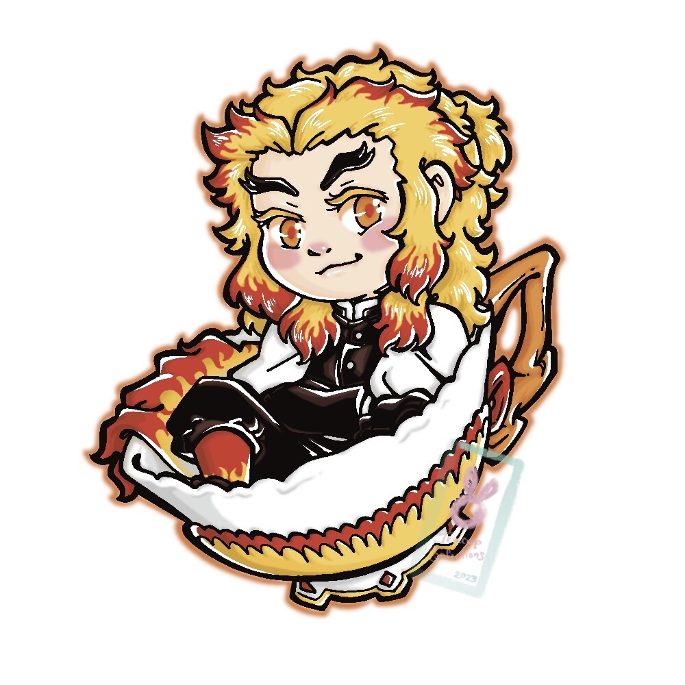 ArtStation - Teacup Charms :: Demon Slayer