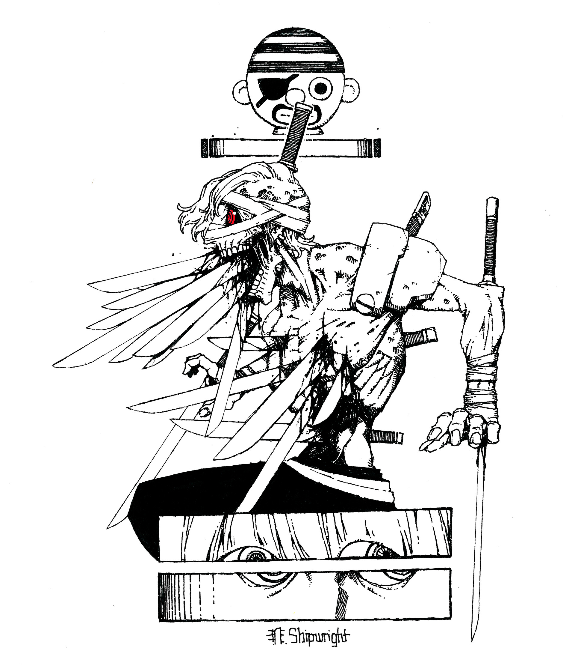 ArtStation - Hundred Swordsman