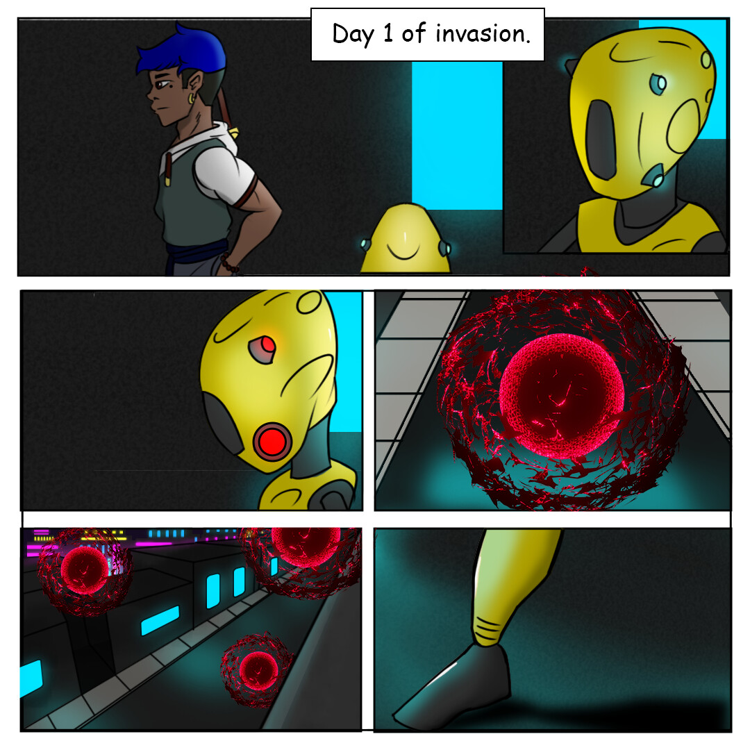 ArtStation - OTT Invasion arc comic