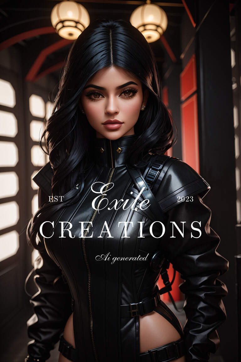 ArtStation - Kylie Jenner - Ninja Version