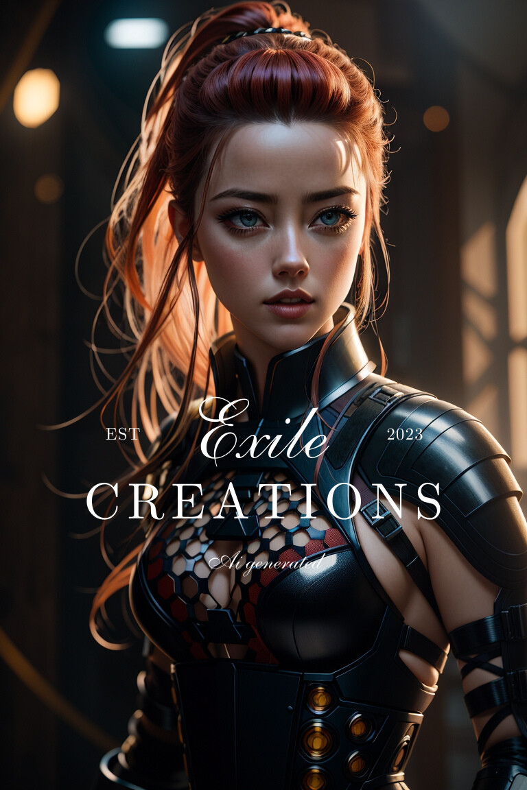 ArtStation - Amber Heard - Ninja Version