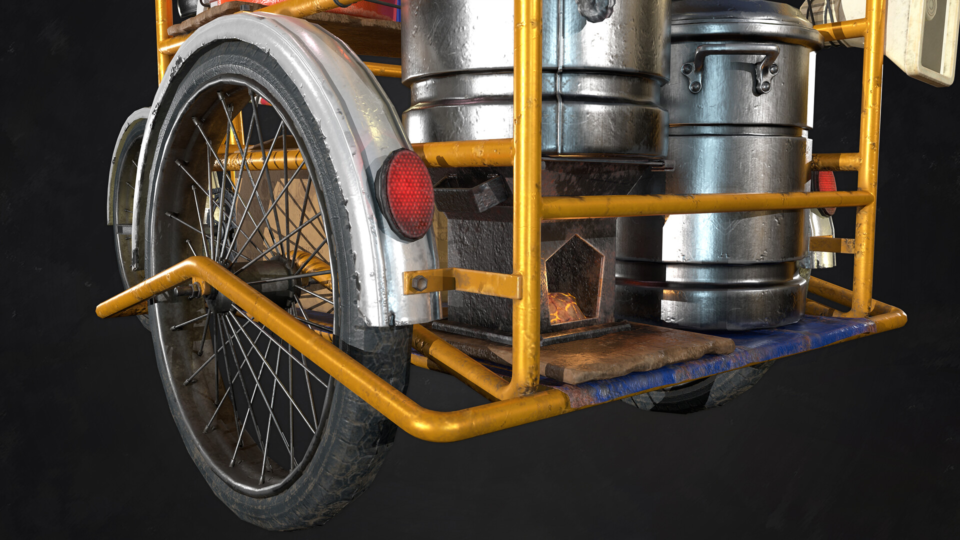 Diego Herrera Sosa - Tamales Bike Game Prop Asset