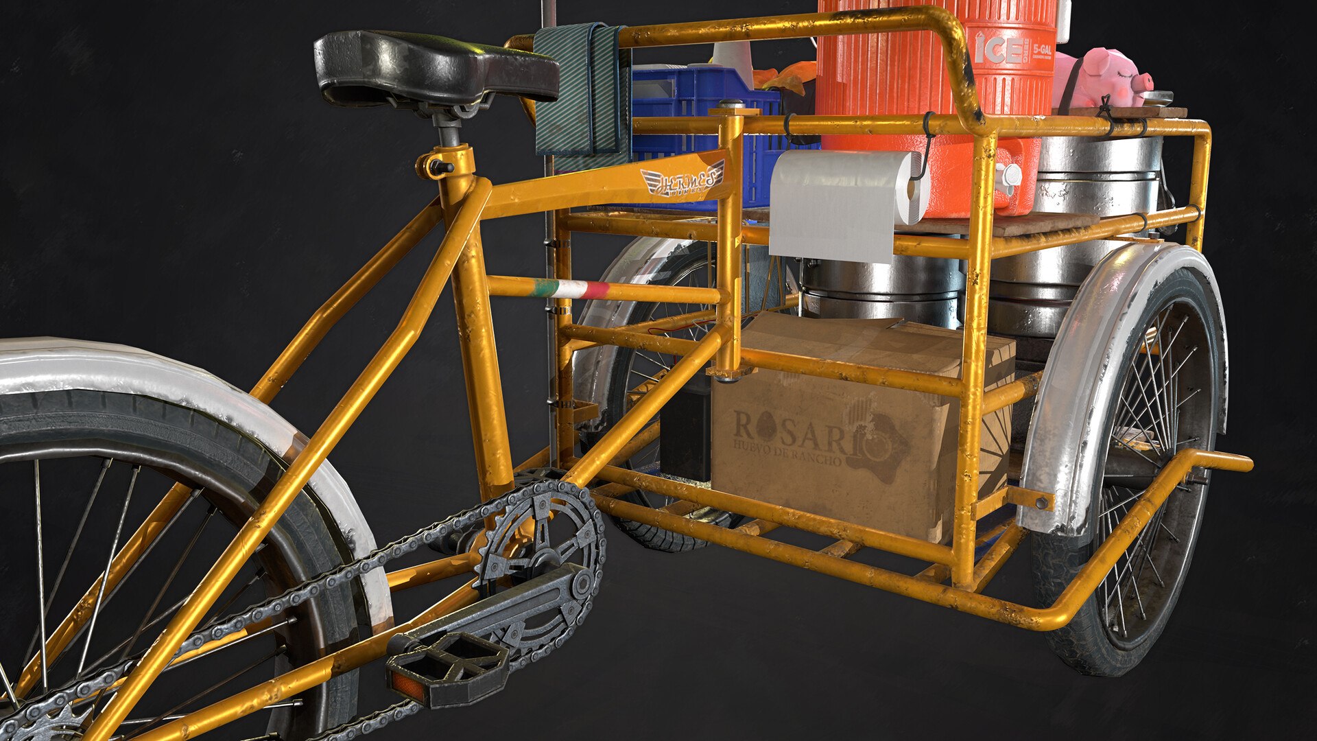 Diego Herrera Sosa - Tamales Bike Game Prop Asset