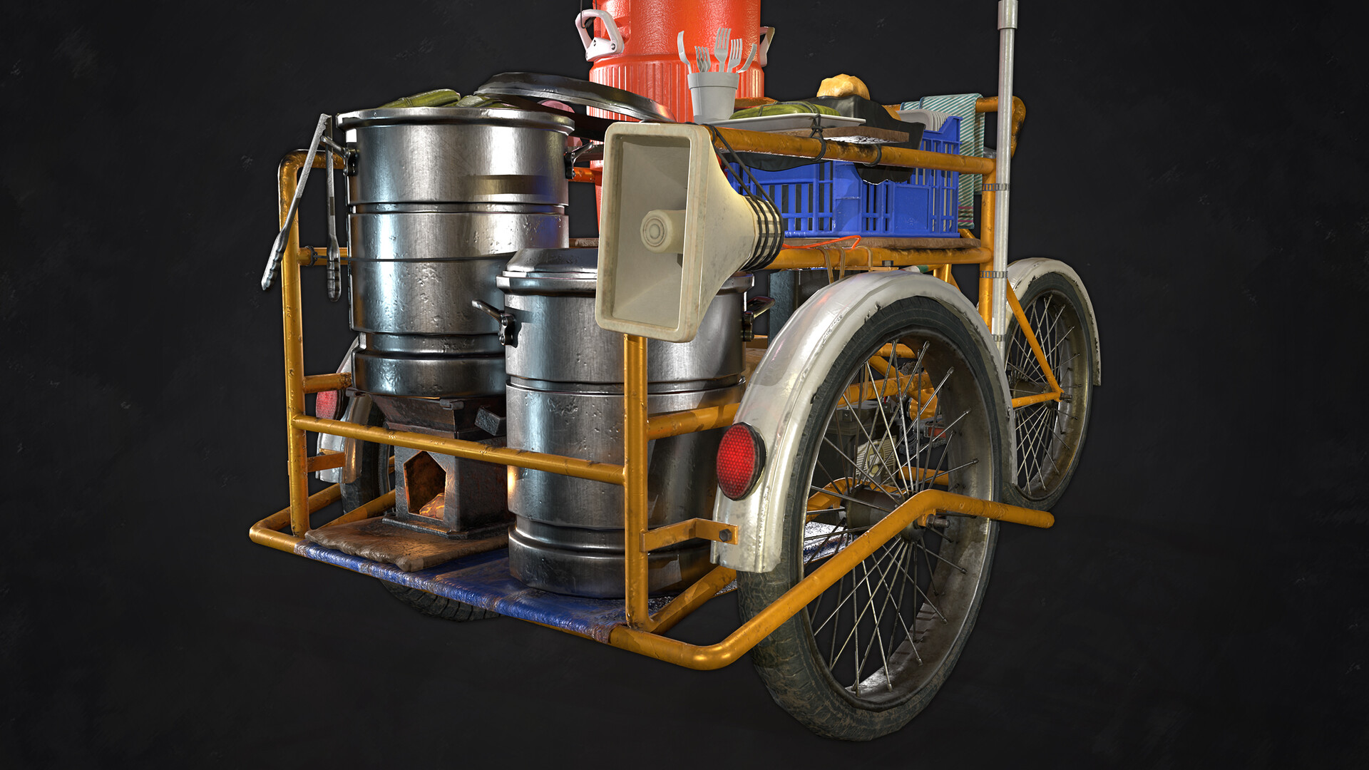 Diego Herrera Sosa - Tamales Bike Game Prop Asset