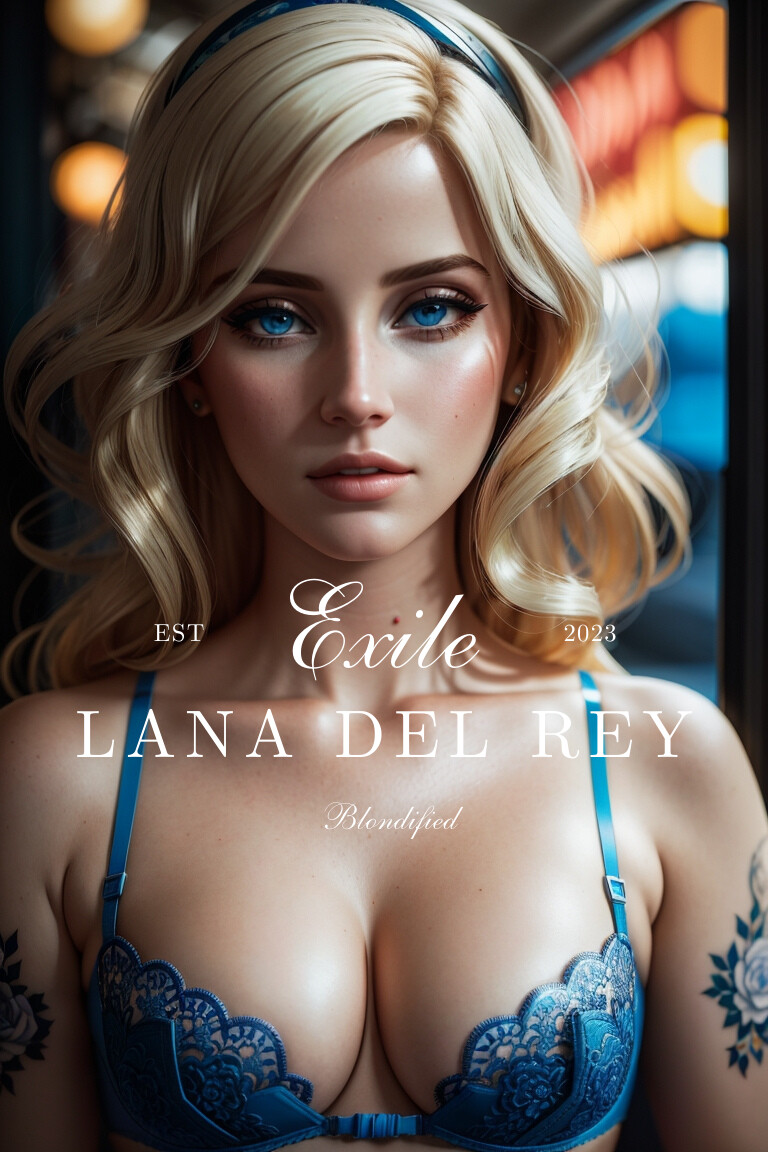 ArtStation - Lana Del Rey - Blondified