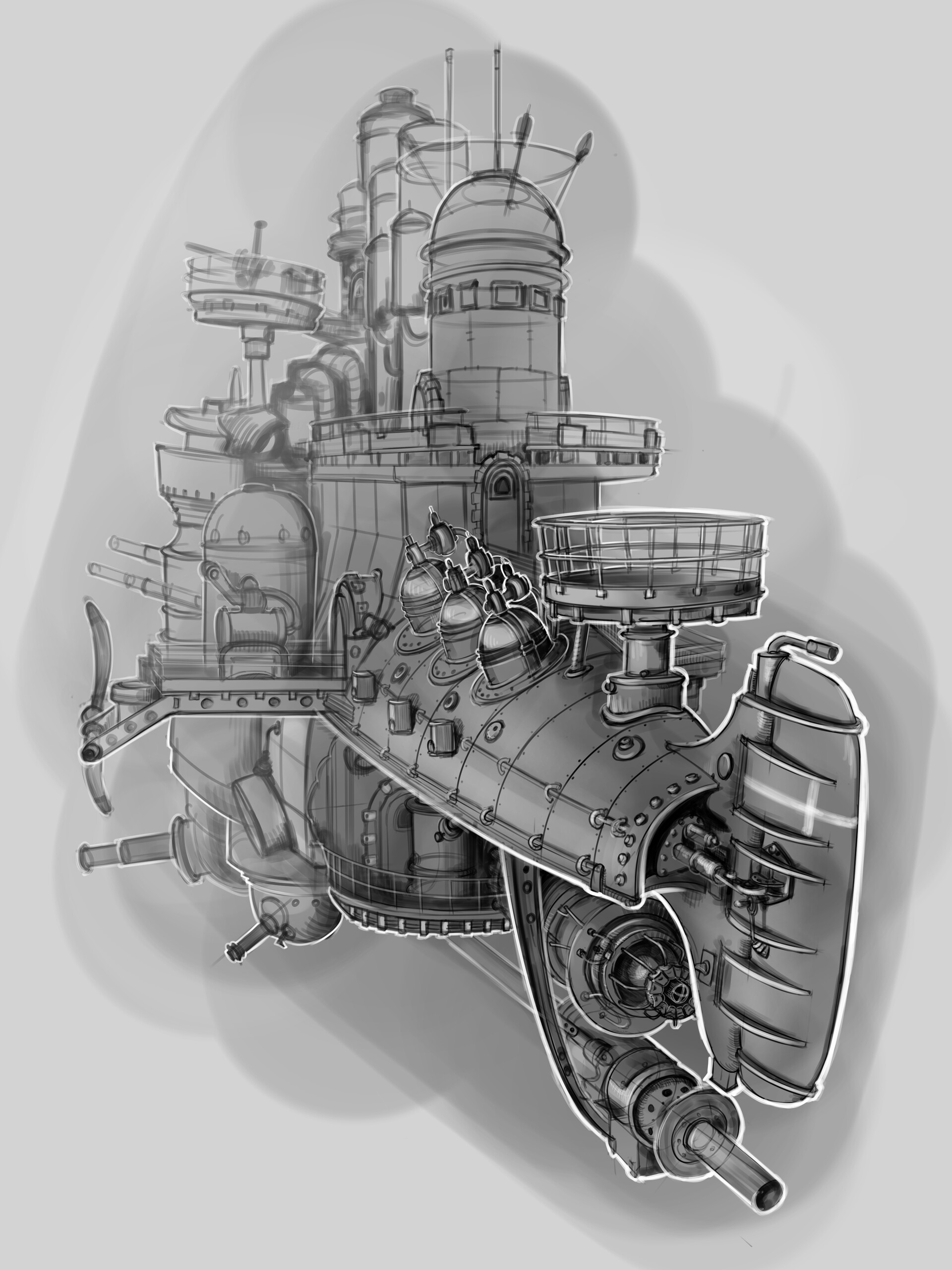 ArtStation - Old Submarine