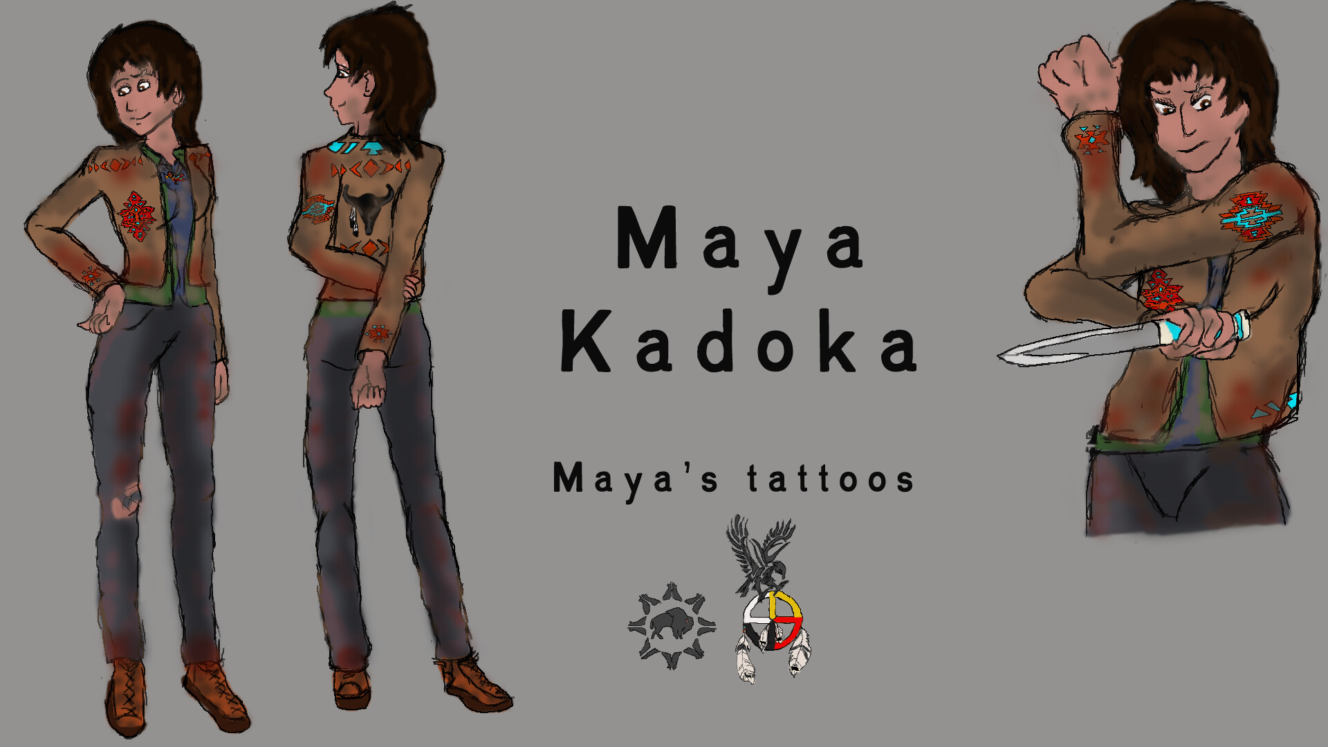 ArtStation - Maya Kadoka (Original Telltale character) (TWDG)