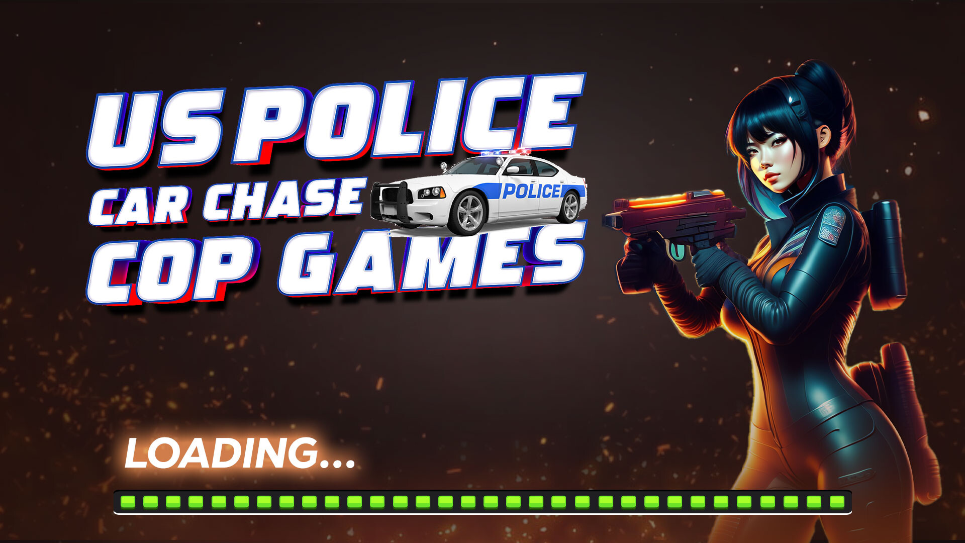 ArtStation - US Car Police Chase | UI Design